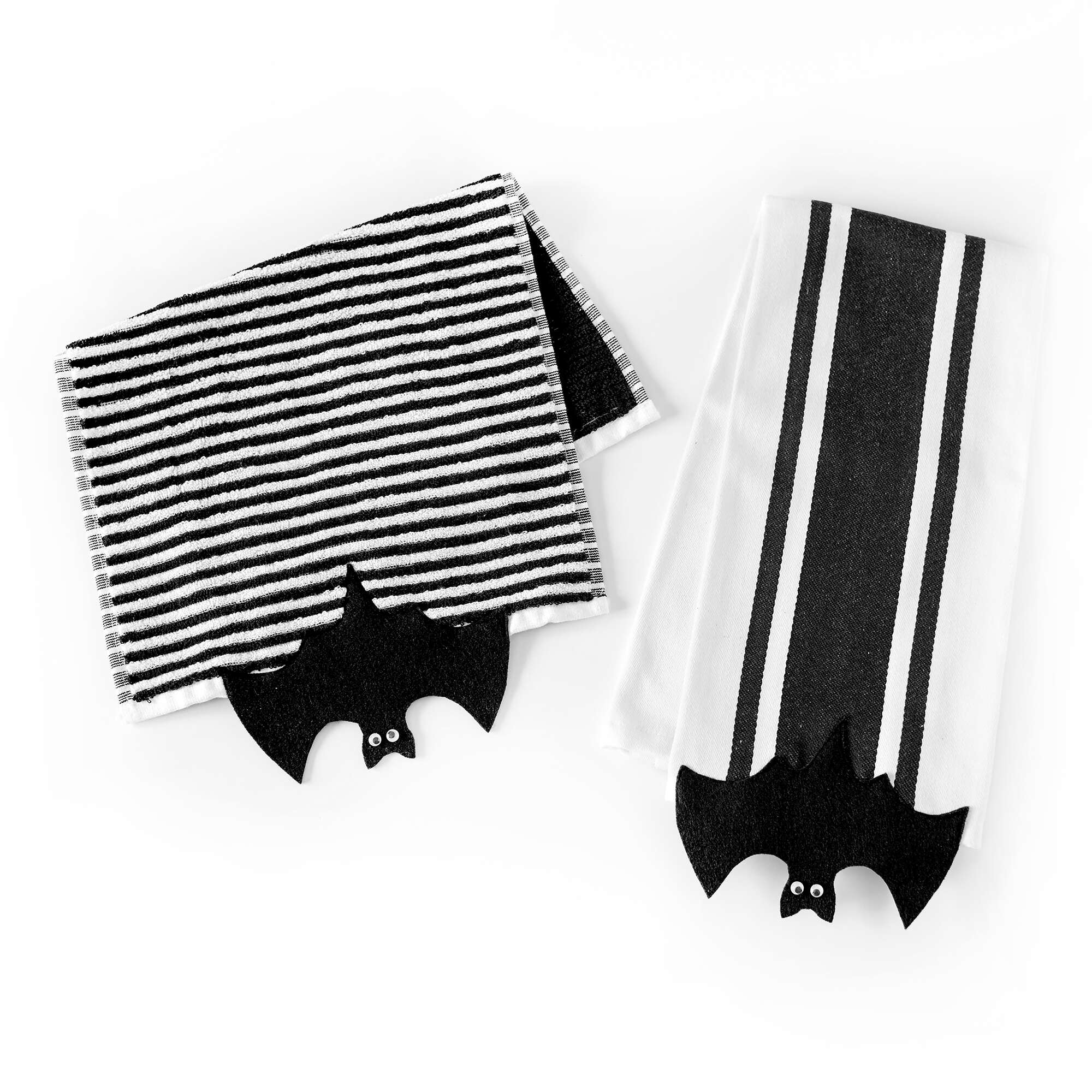 Free Beginner Coats & Clark Hangin' Around Bat Towel Appliqué Pattern ...