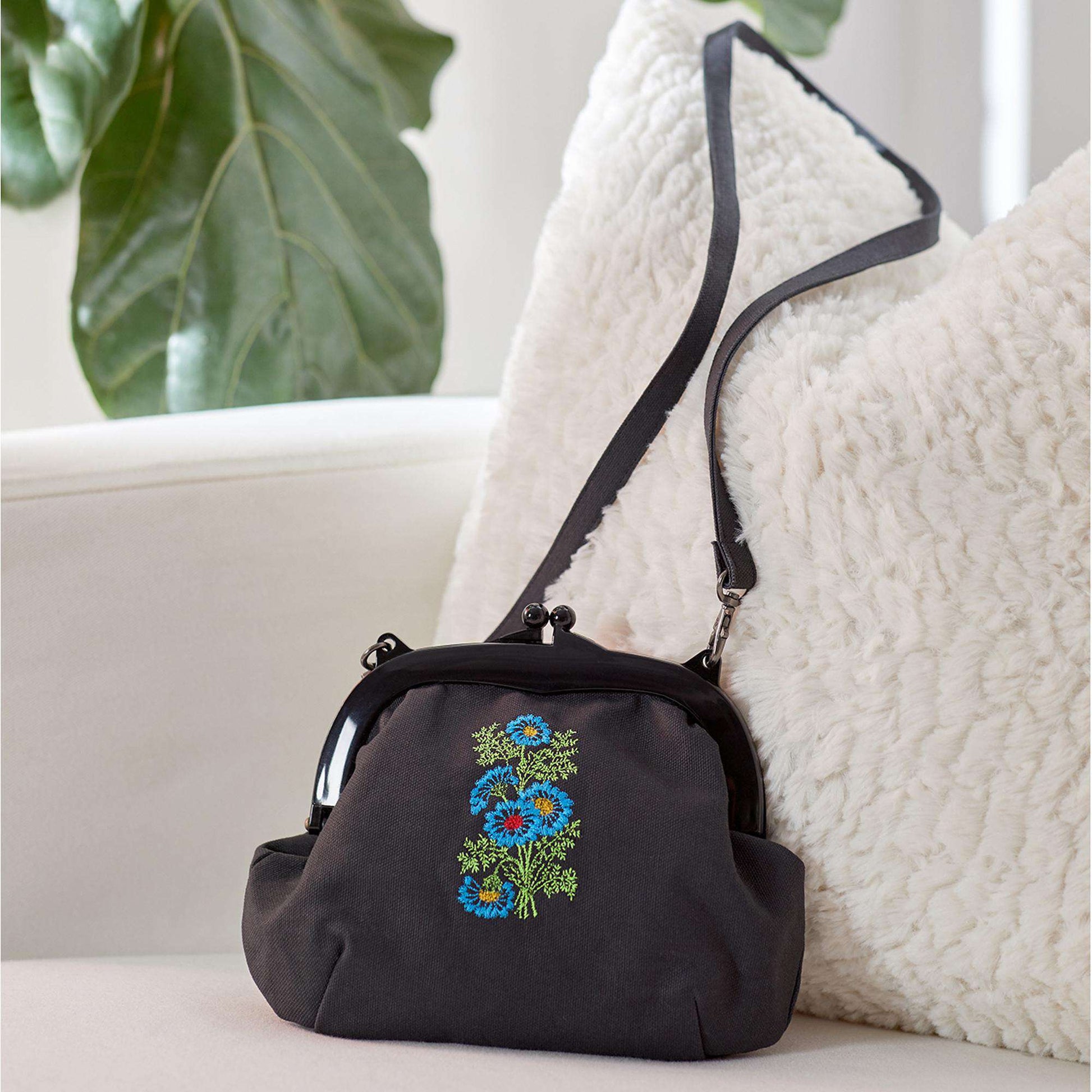 Free Coats & Clark Embroidered Purse Sewing Pattern | Yarnspirations