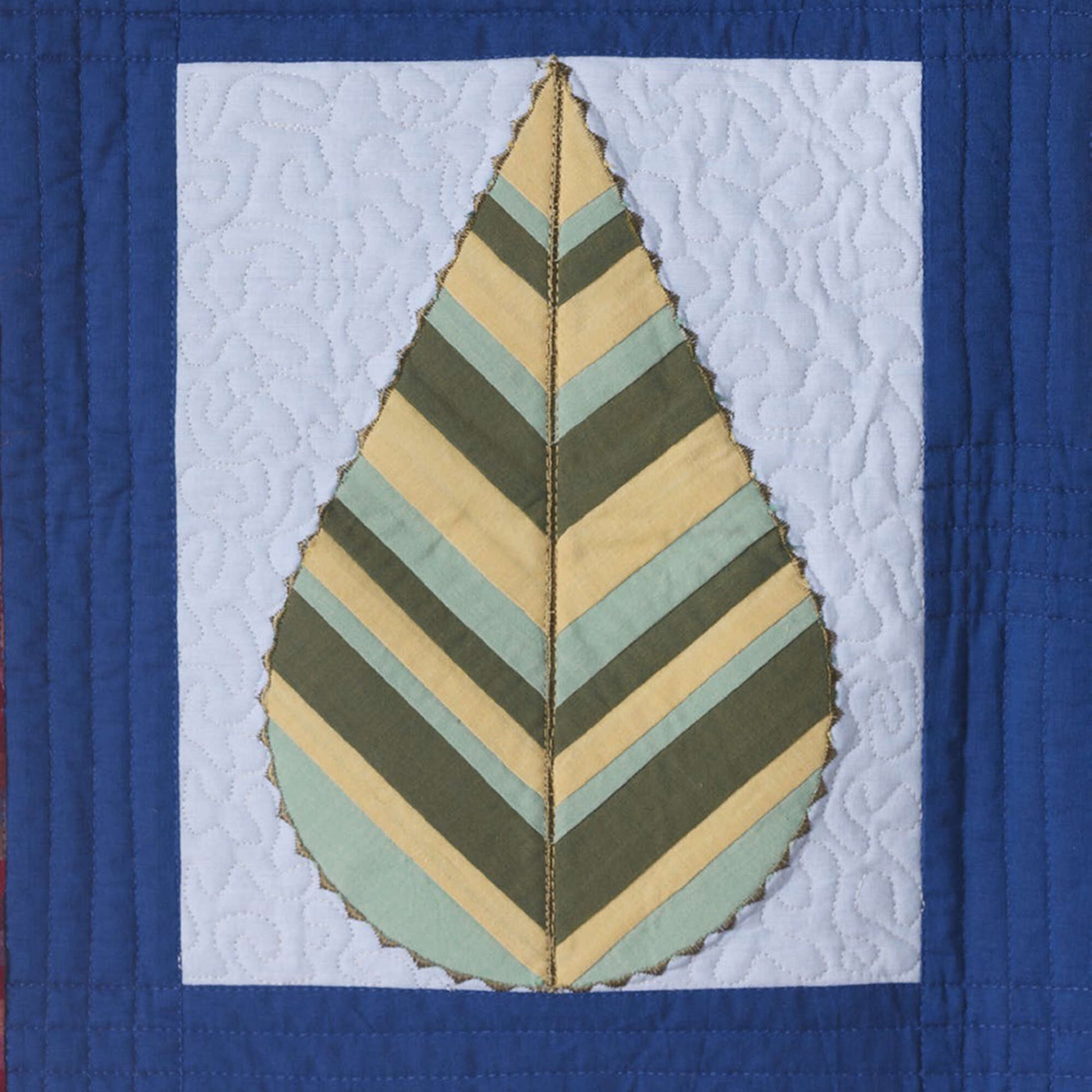 Coats & Clark Pieced Ash Leaf | Yarnspirations