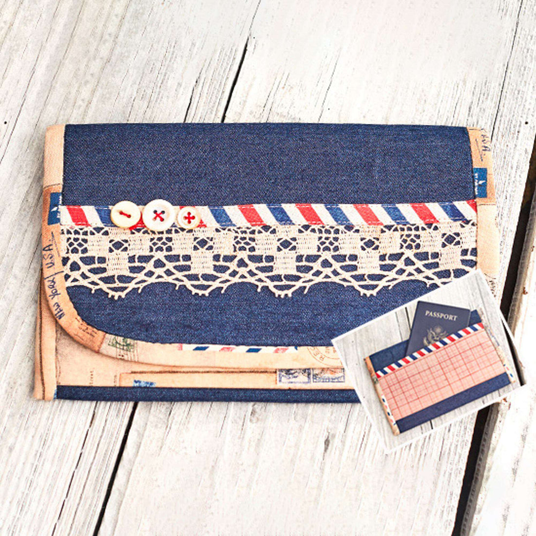 Coats & Clark Correspondence Wallet | Yarnspirations