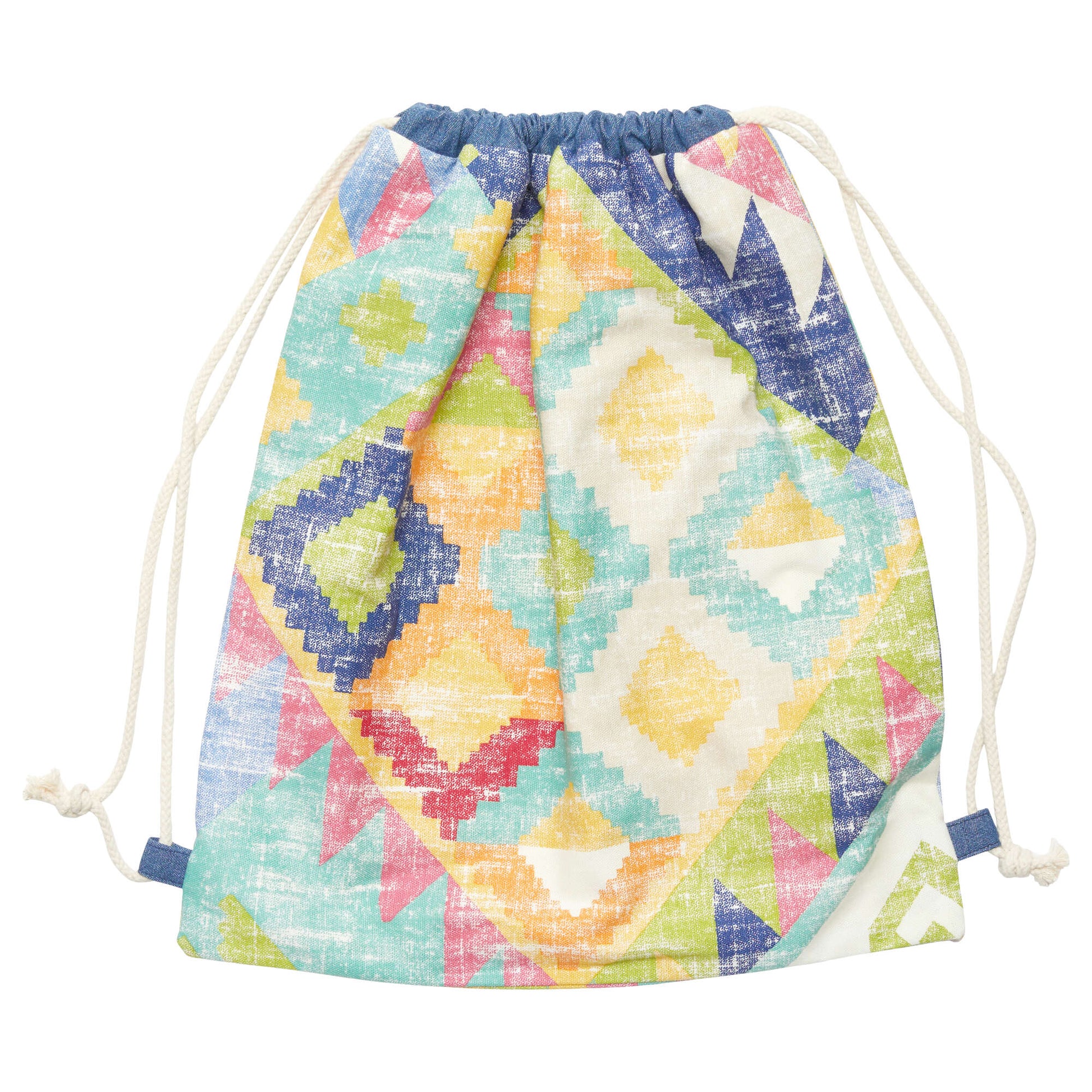 Free Beginner Coats & Clark It's a Draw (string tote) Sewing Pattern ...