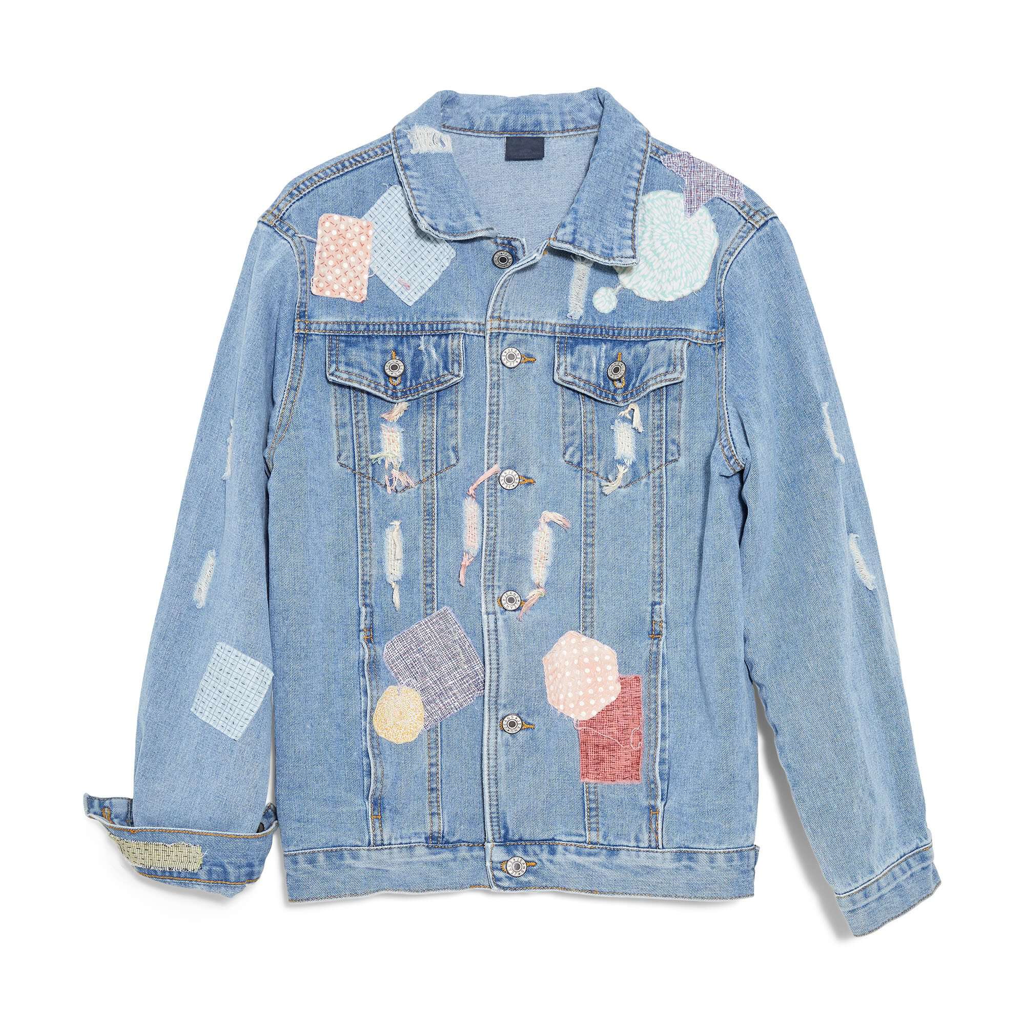 Free Beginner Coats & Clark Mending Matters Jacket Sewing Pattern ...