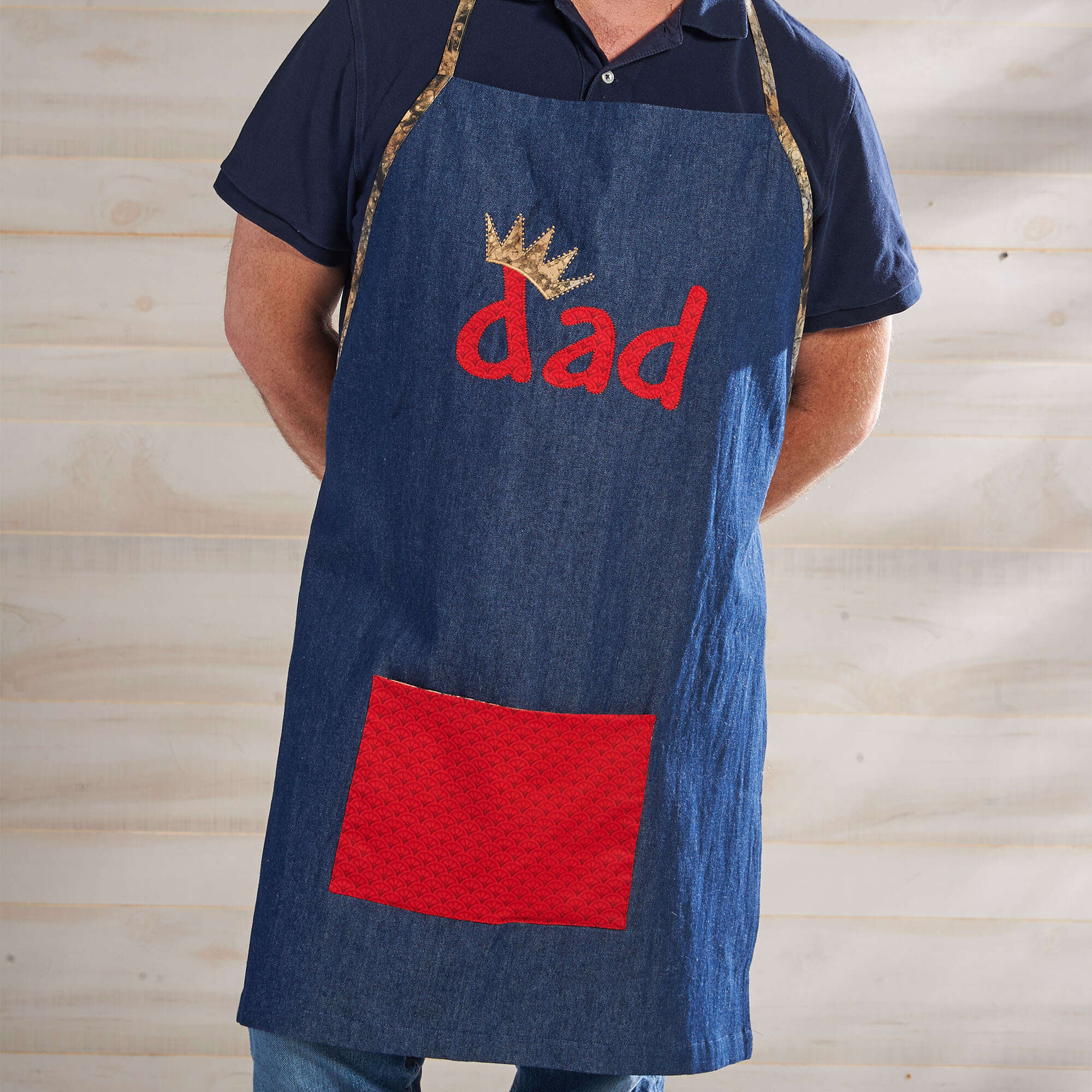 Free Beginner Coats & Clark King Of The Grill Apron Sewing Pattern ...