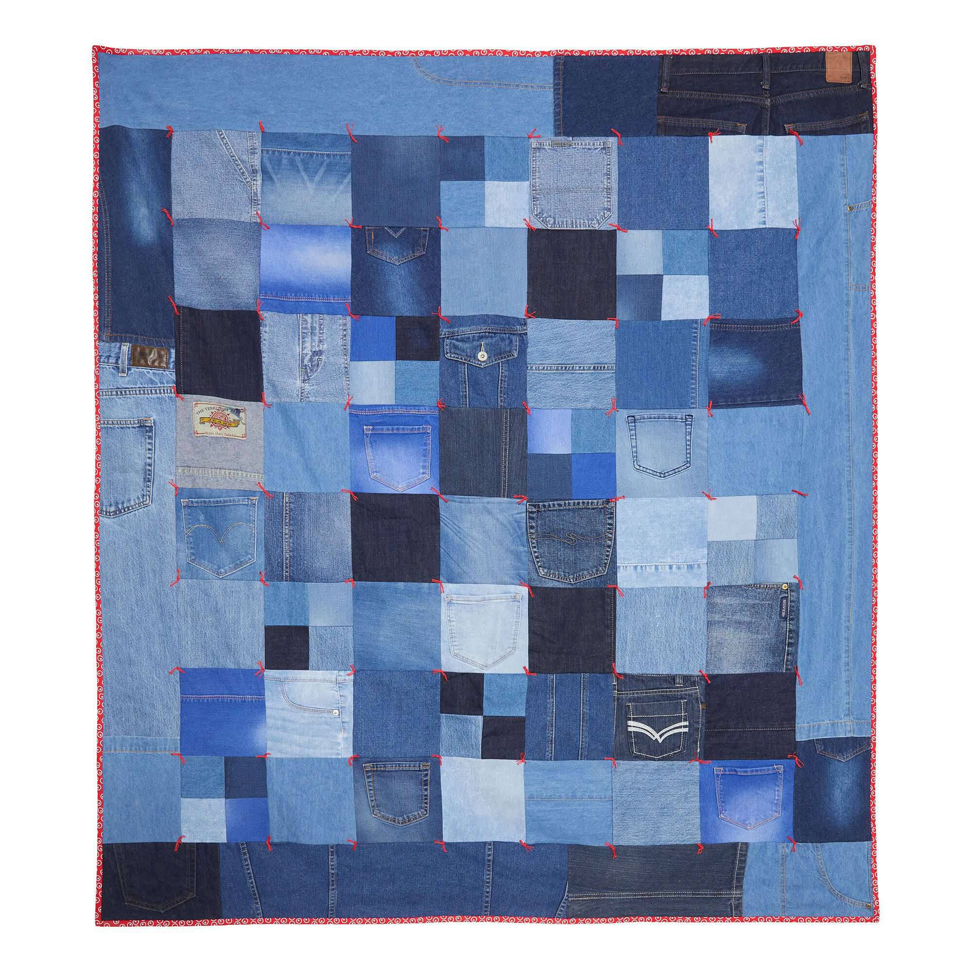 Free Coats & Clark Dynamic Denim Quilt Sewing Pattern | Yarnspirations