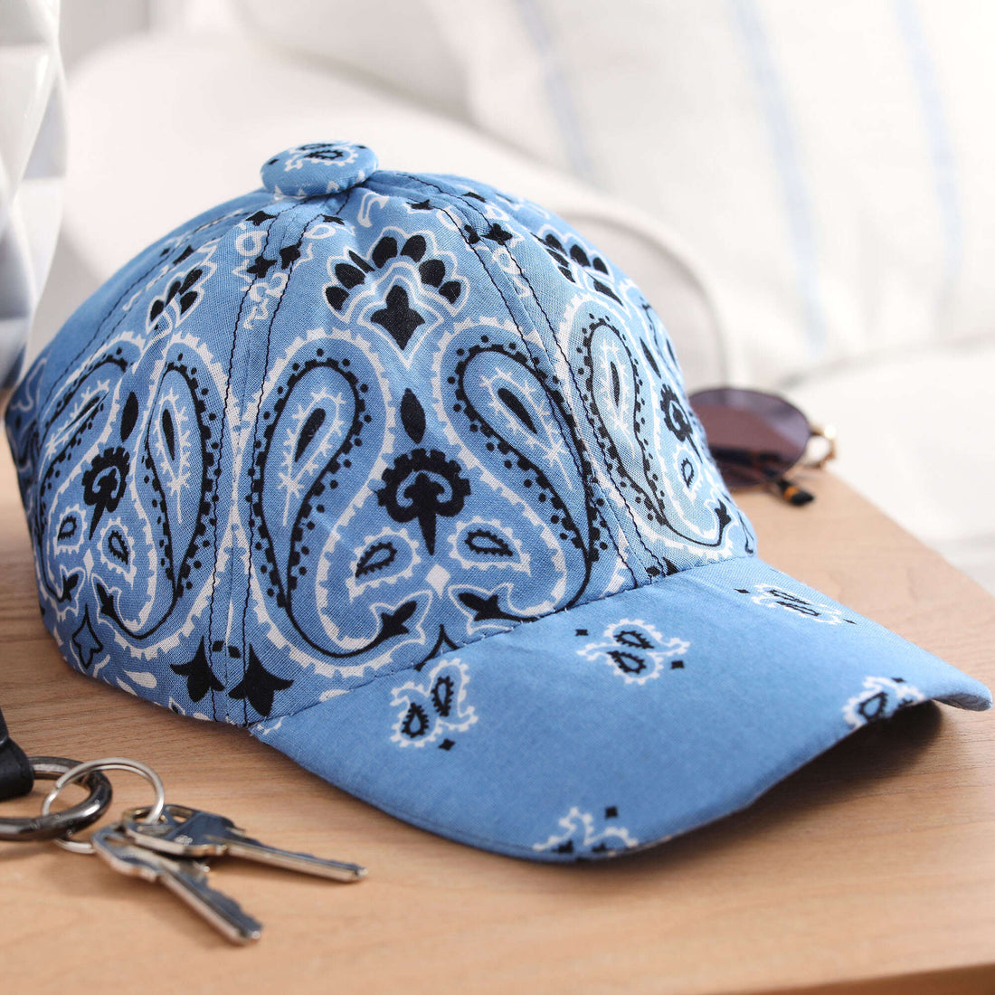 Coats & Clark Baseball Bandana Cap | Yarnspirations