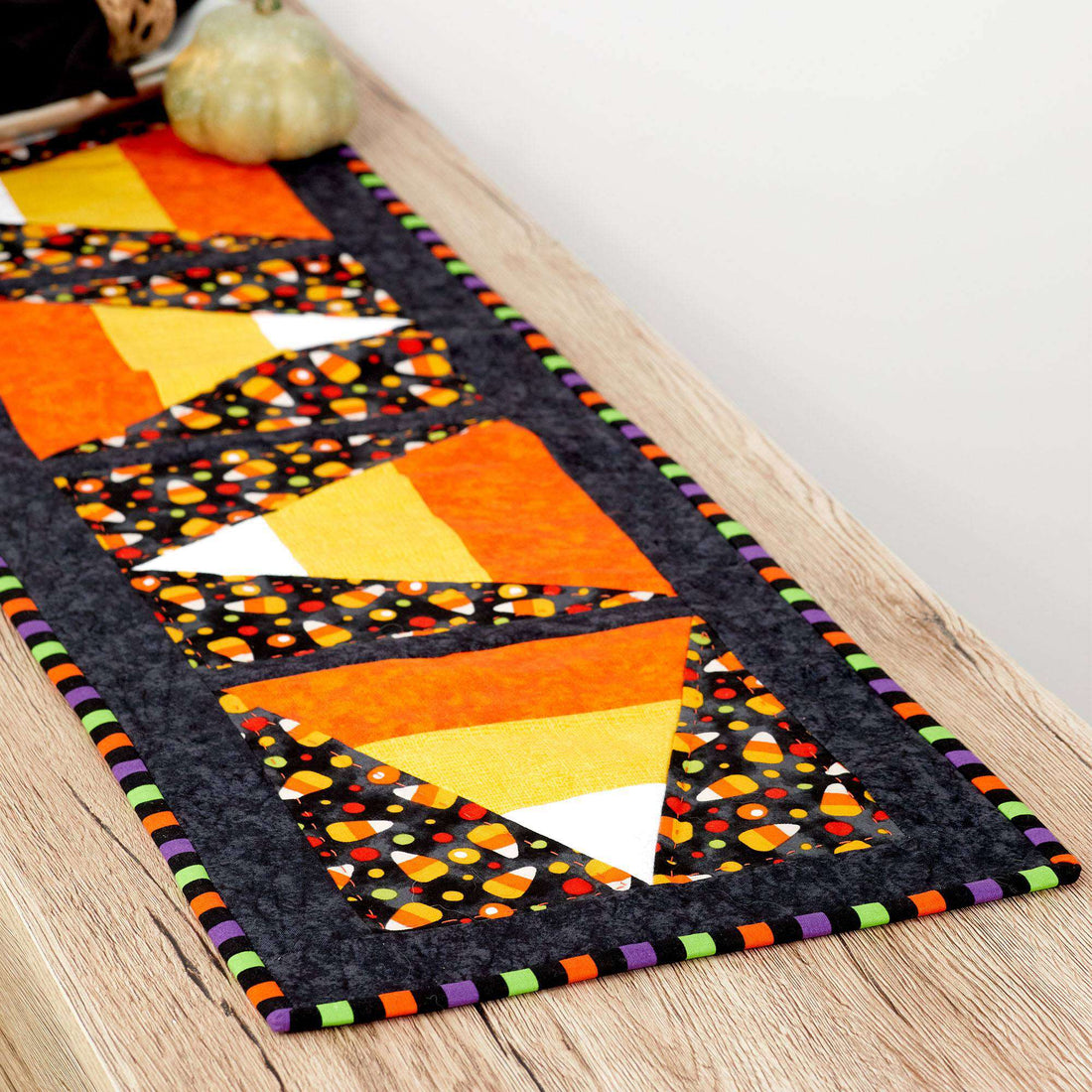 Coats & Clark Candy Corn Table Runner | Yarnspirations