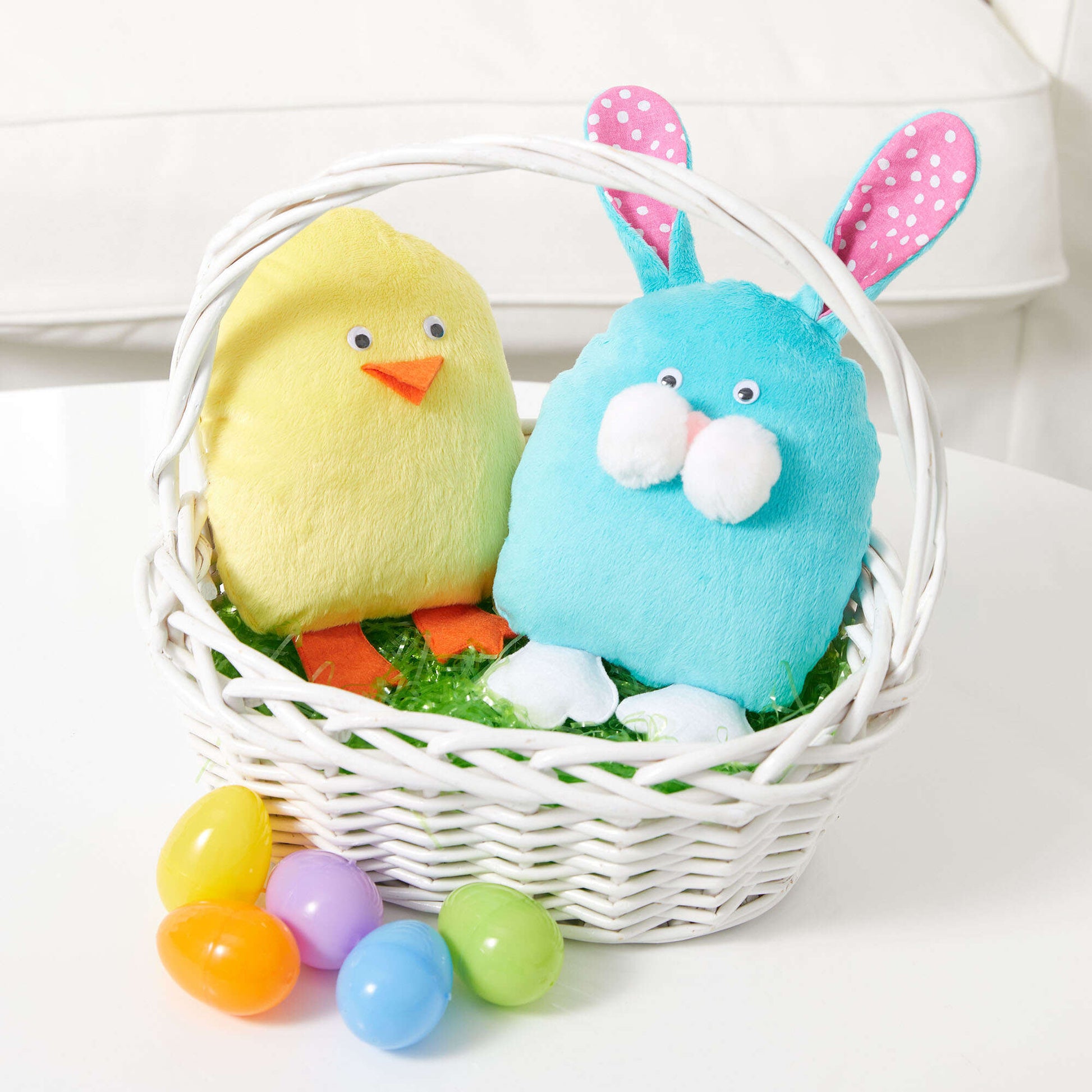 Coats & Clark Plush Chick & Bunny Plush Pals | Yarnspirations