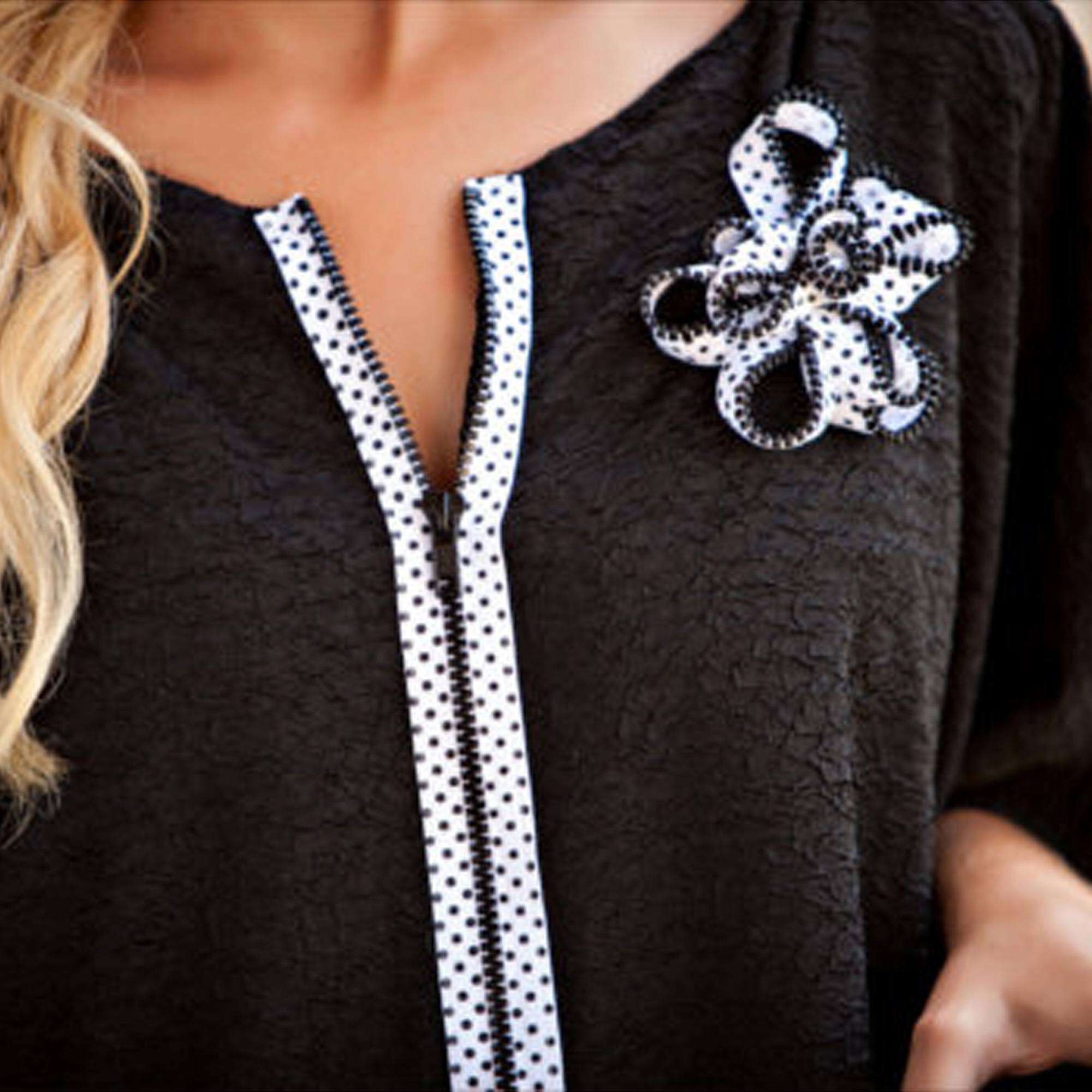 Free Easy Coats & Clark Zip Dots Swimsuit Cover Sewing Pattern ...