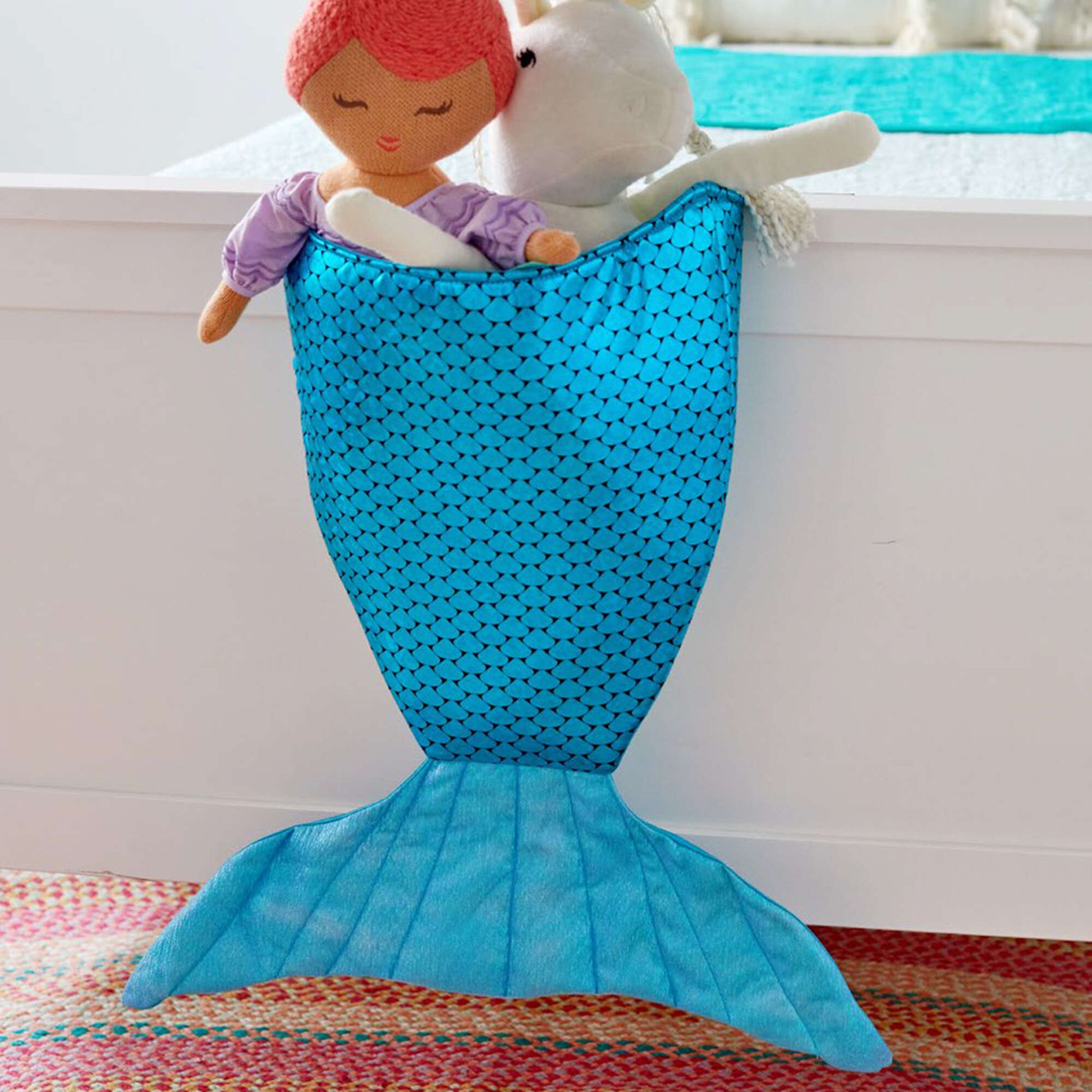 Coats & Clark Mermaid Tail Hanging Bin | Yarnspirations