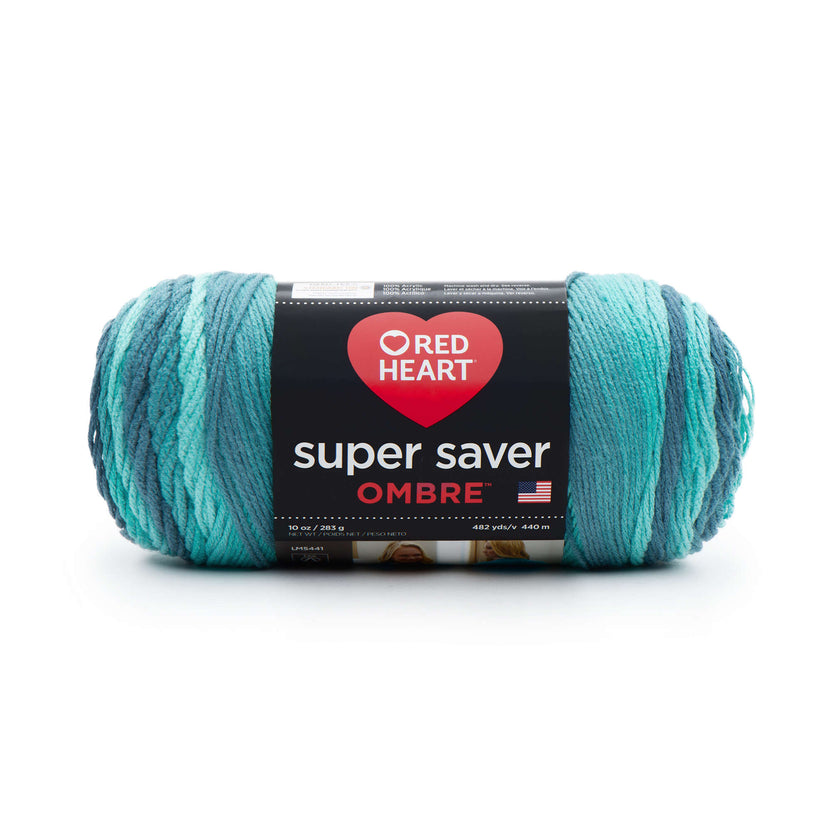 Red Heart Super Saver Ombre Yarn | Yarnspirations