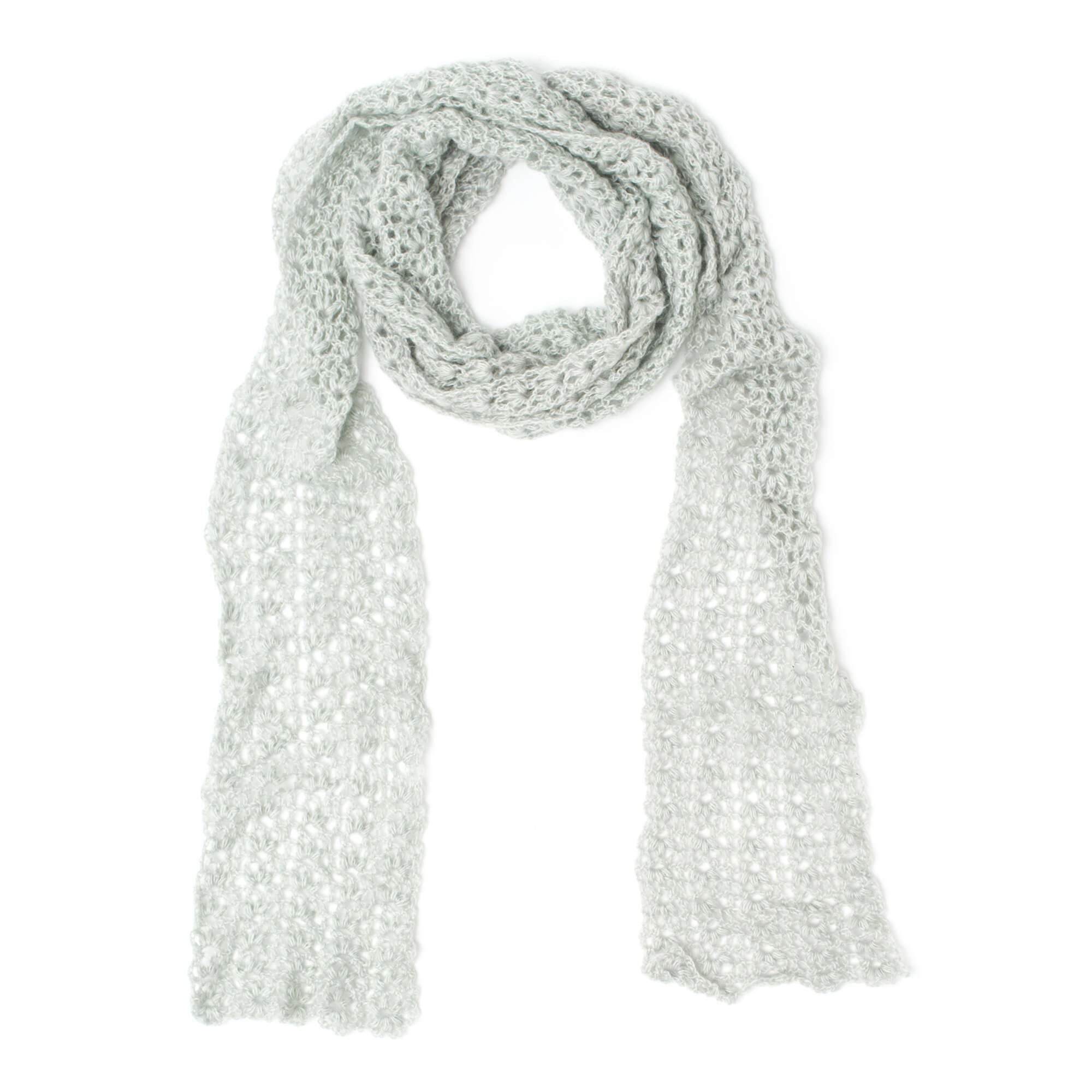 Free Patons Snow Puff Scarf Crochet Pattern | Yarnspirations