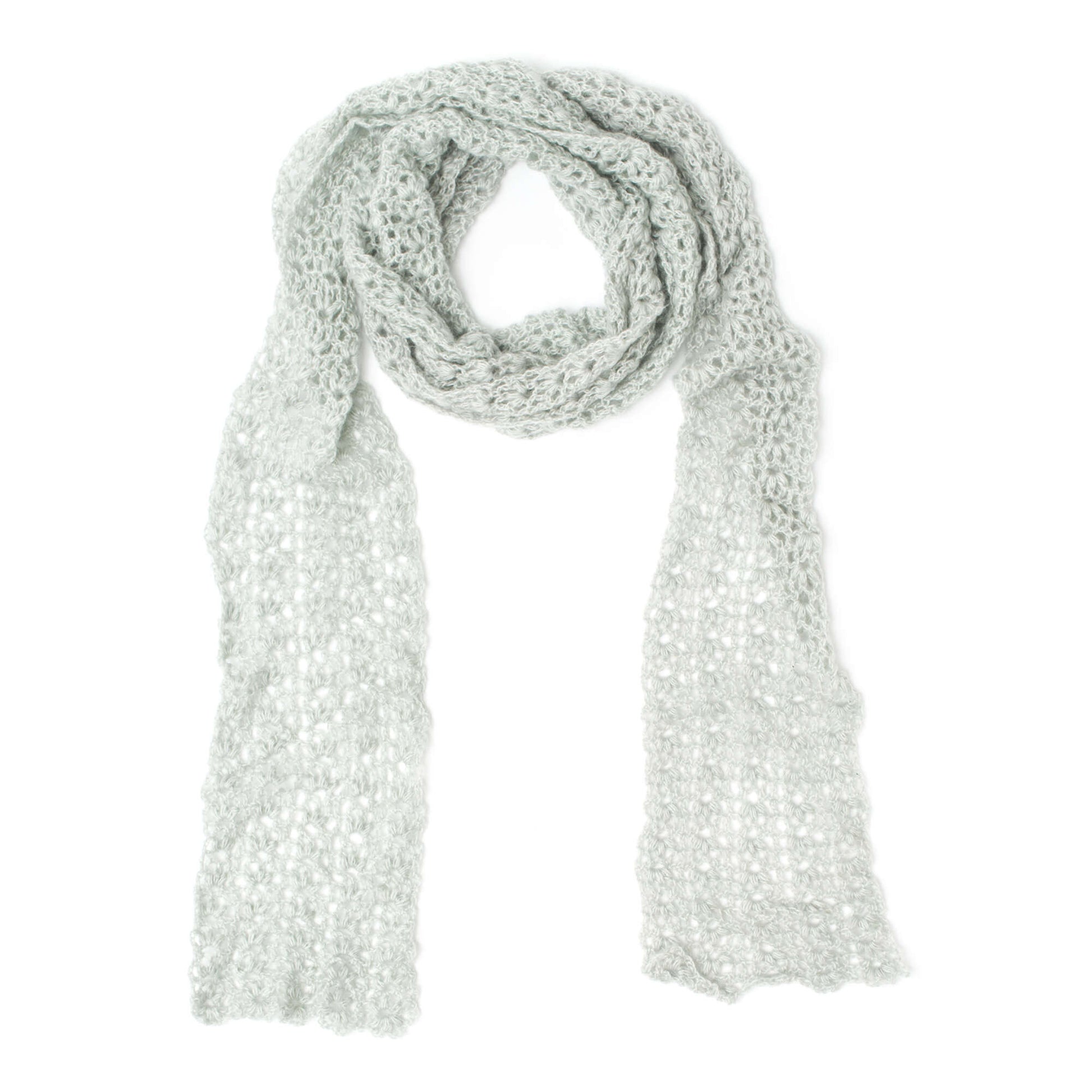 Patons Snow Puff Scarf | Yarnspirations