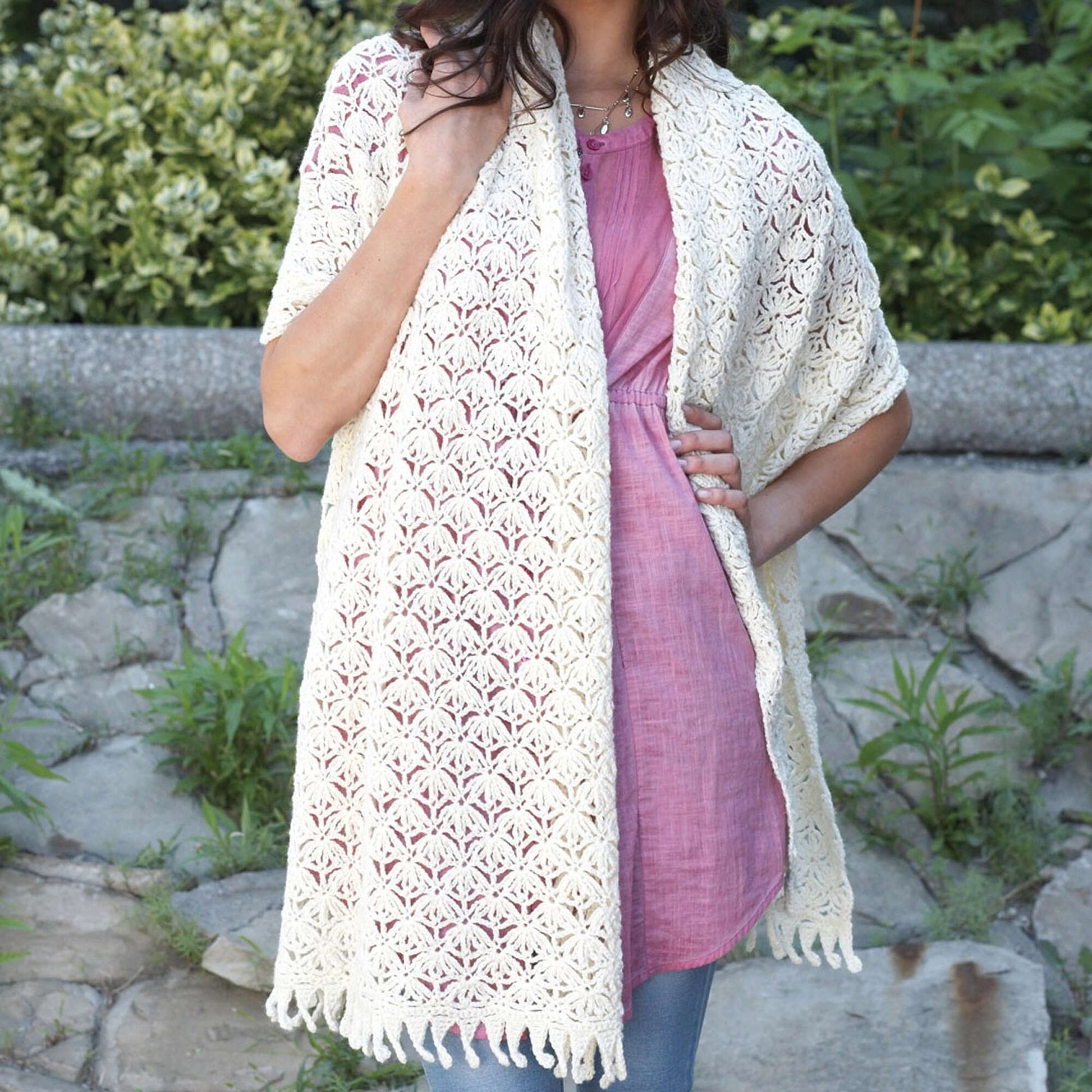 Free Patons Shawl Crochet Pattern | Yarnspirations