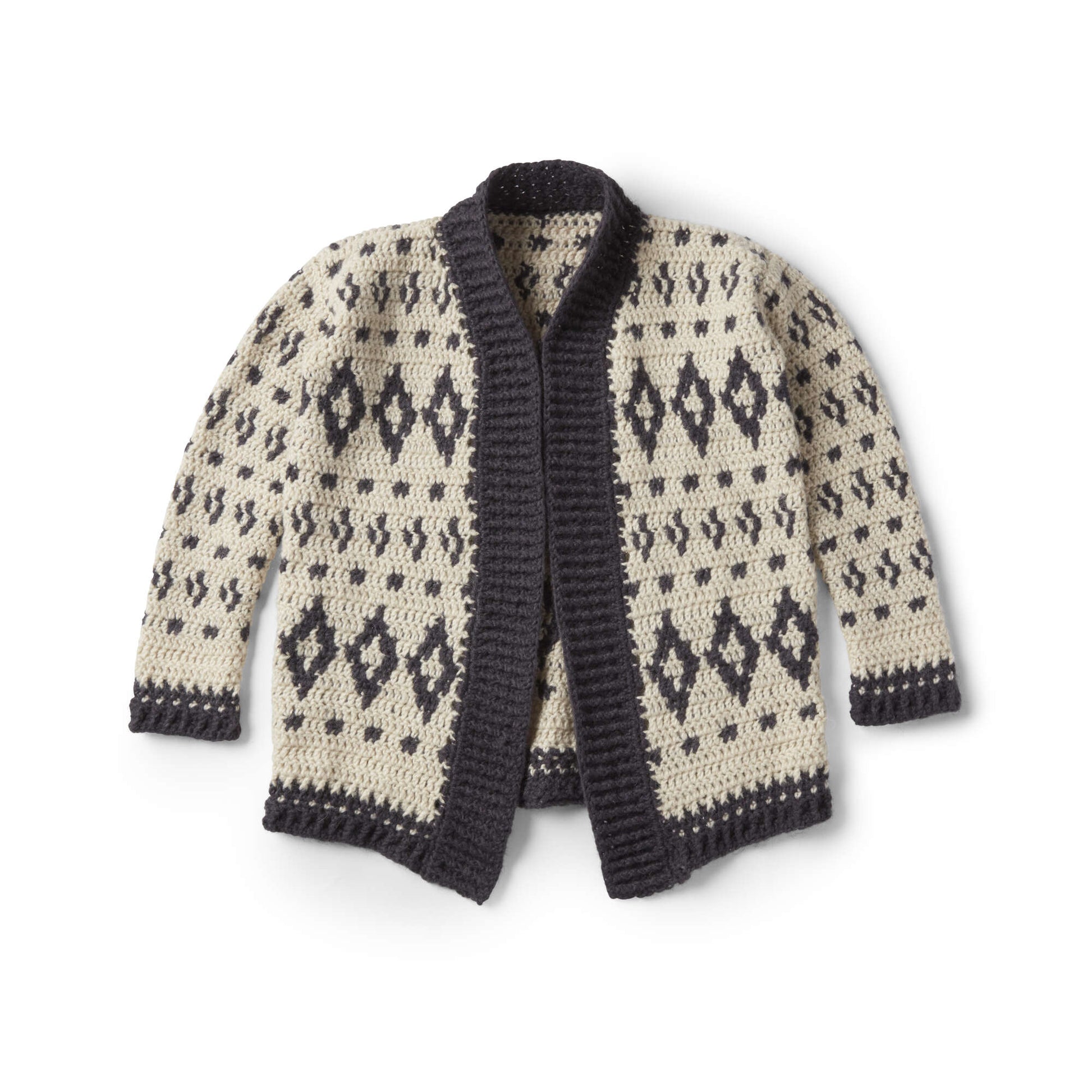 Free Patons Baltic Cardigan Crochet Pattern | Yarnspirations