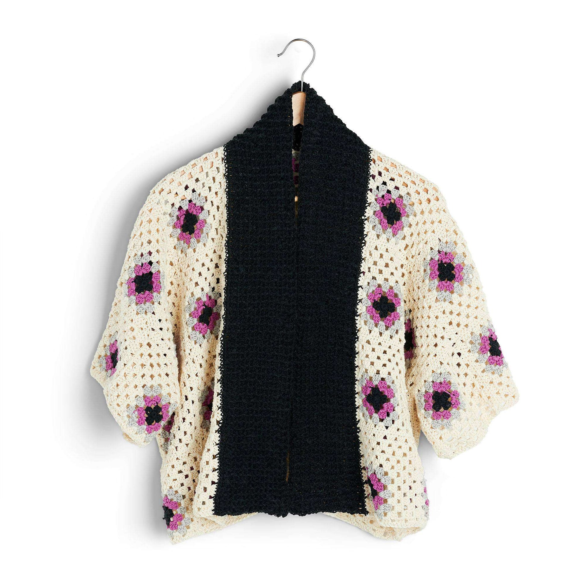 Free Easy Patons Granny Cardigan Crochet Pattern | Yarnspirations