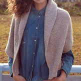 Free Easy Patons Envelope Cardigan Knitting Pattern | Yarnspirations