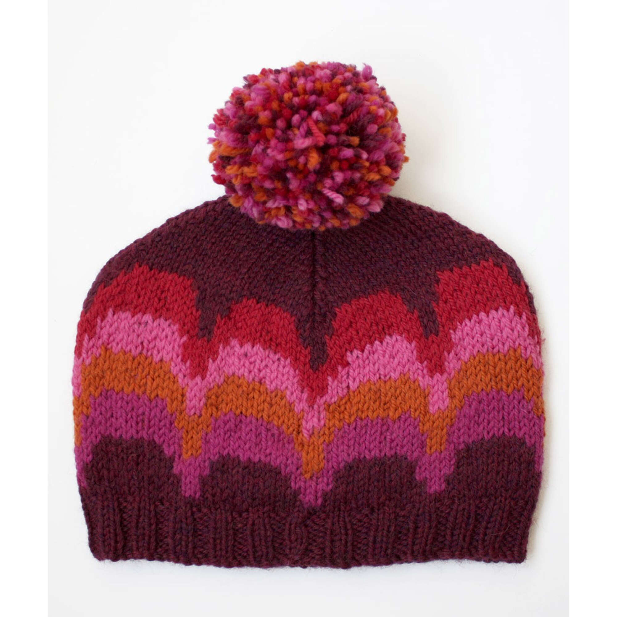 Free Patons Waves Hat Knitting Pattern | Yarnspirations