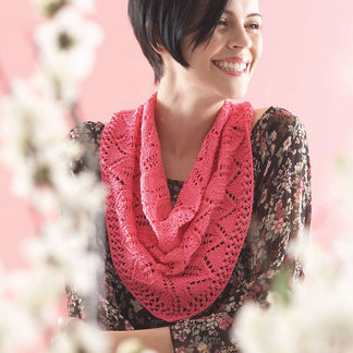 Free Patons Chevron Leaf Shawl Or Scarf Knitting Pattern | Yarnspirations