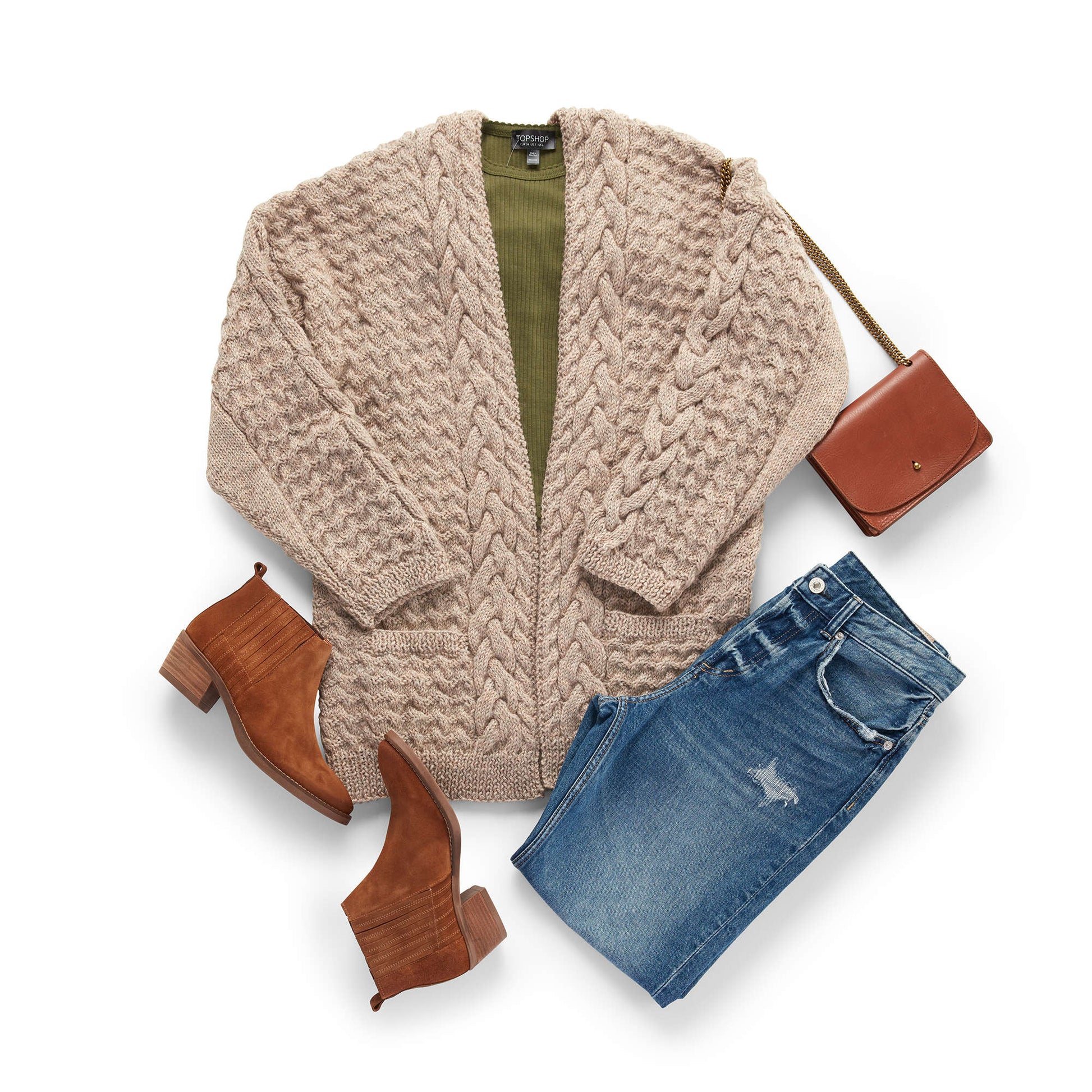 Free Patons Cable Cardigan Knitting Pattern | Yarnspirations