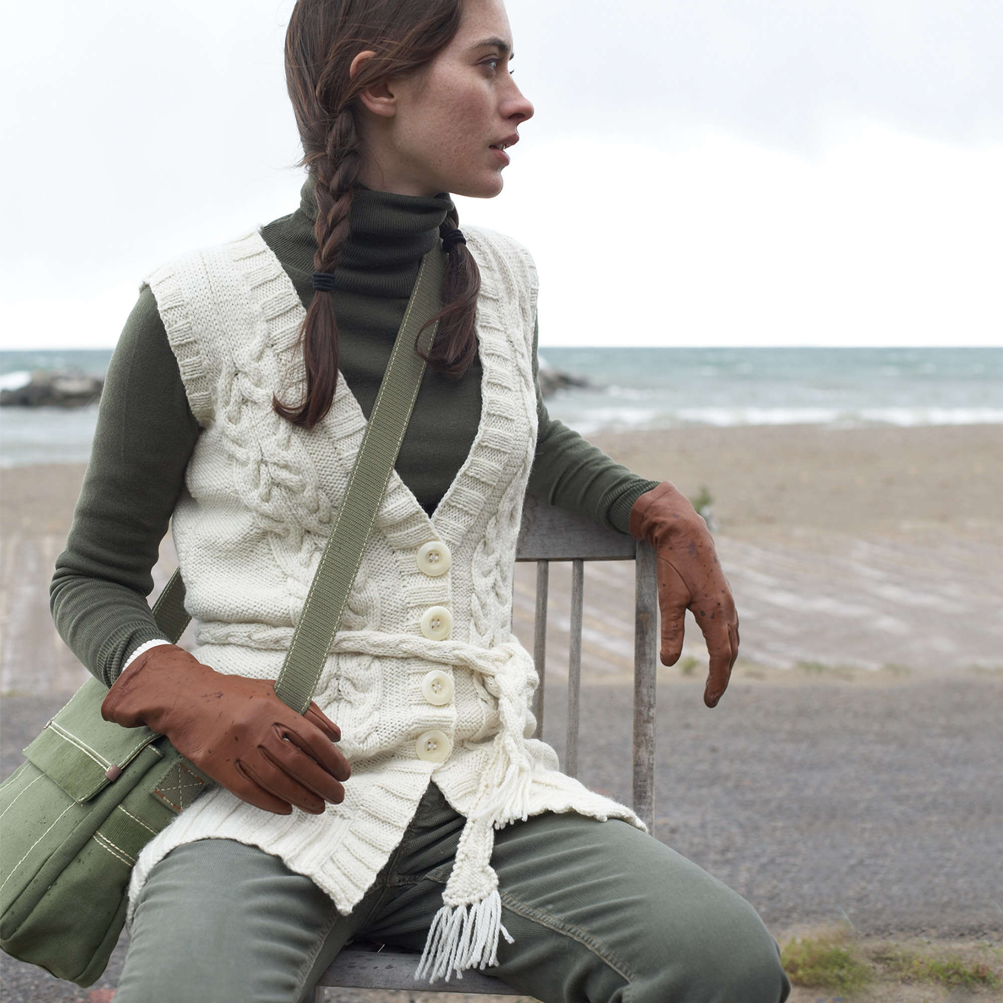 Free Patons Long Vest Knitting Pattern | Yarnspirations