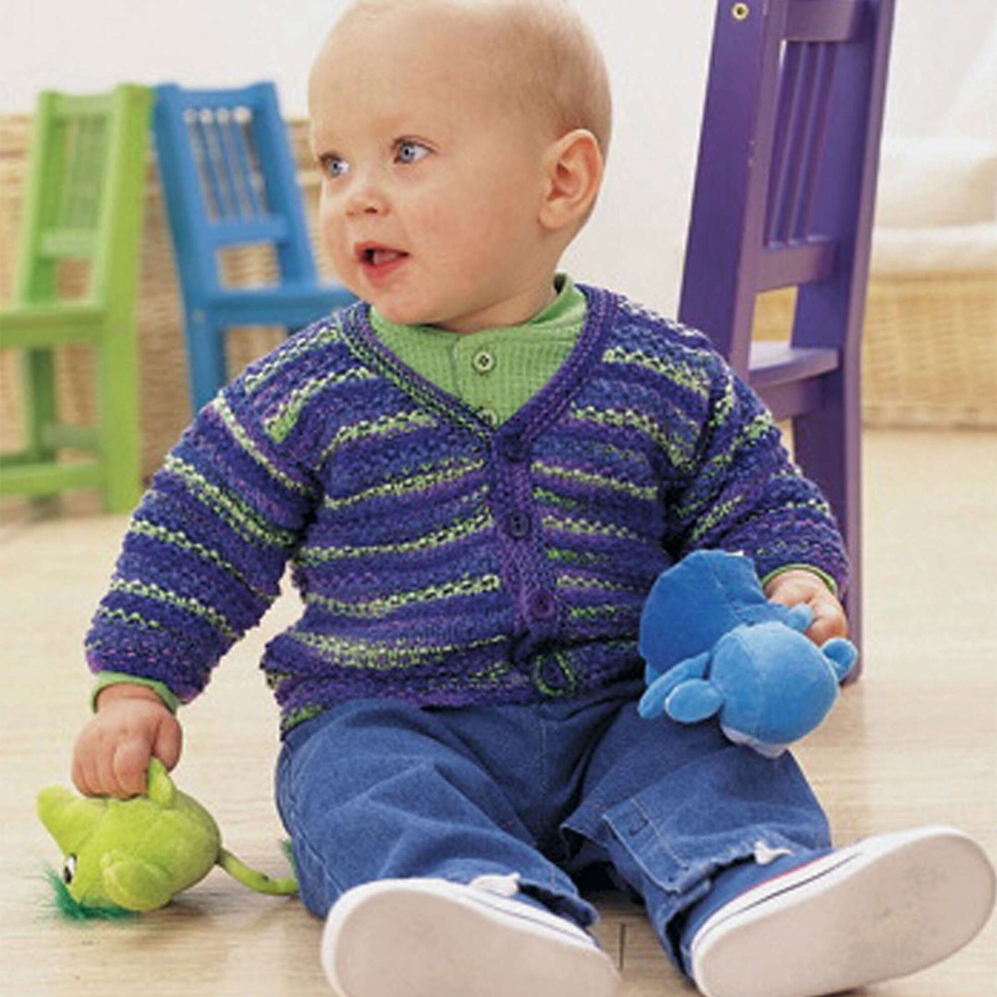 Free Patons Textured Knit Cardigan Pattern | Yarnspirations