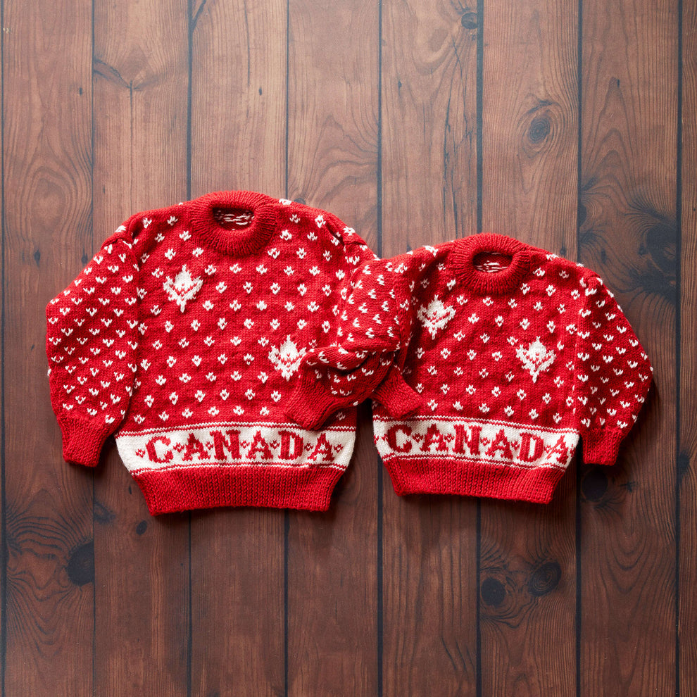 Patons Canada Knit Kid's Sweater | Yarnspirations