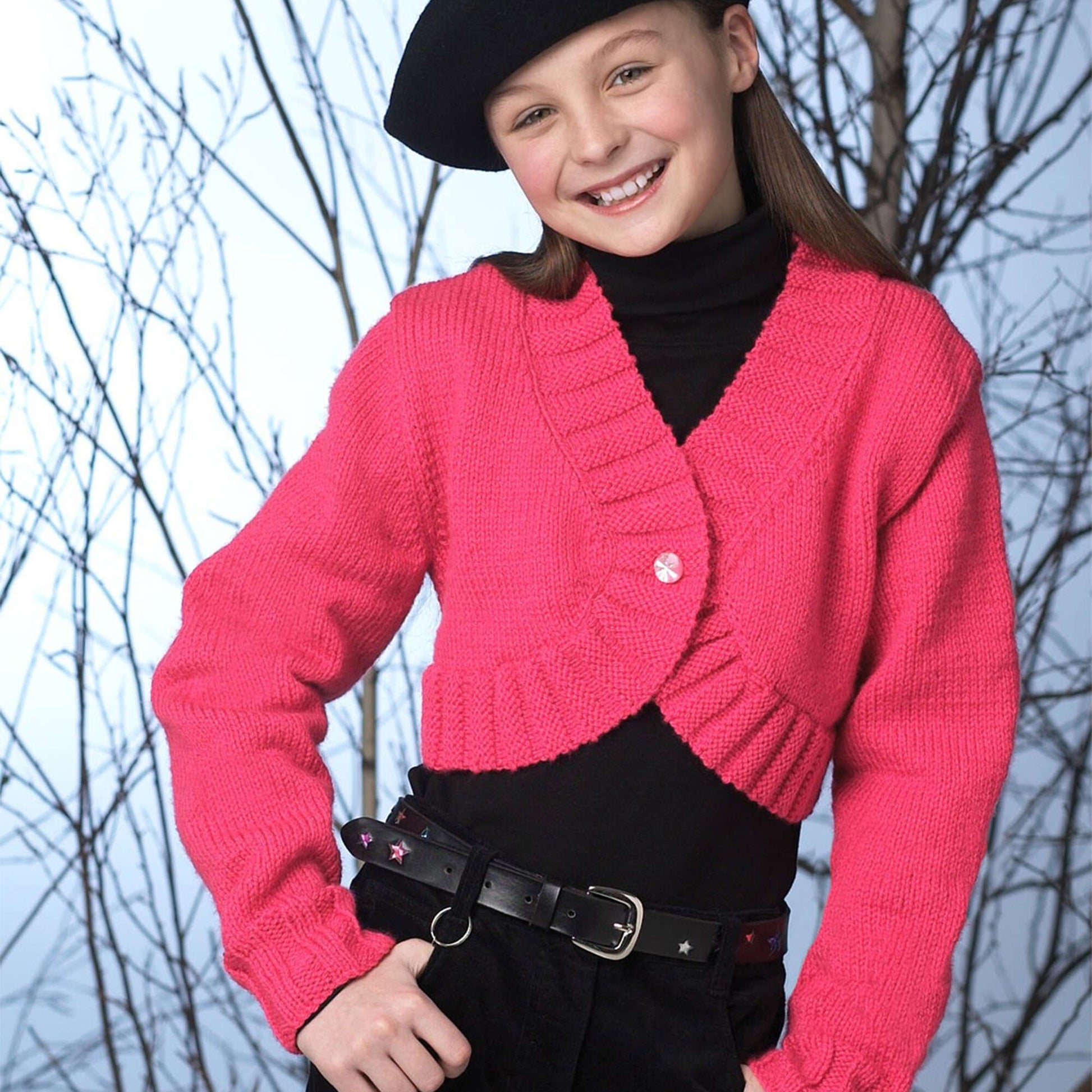 Free Easy Patons Bolero Knitting Pattern | Yarnspirations