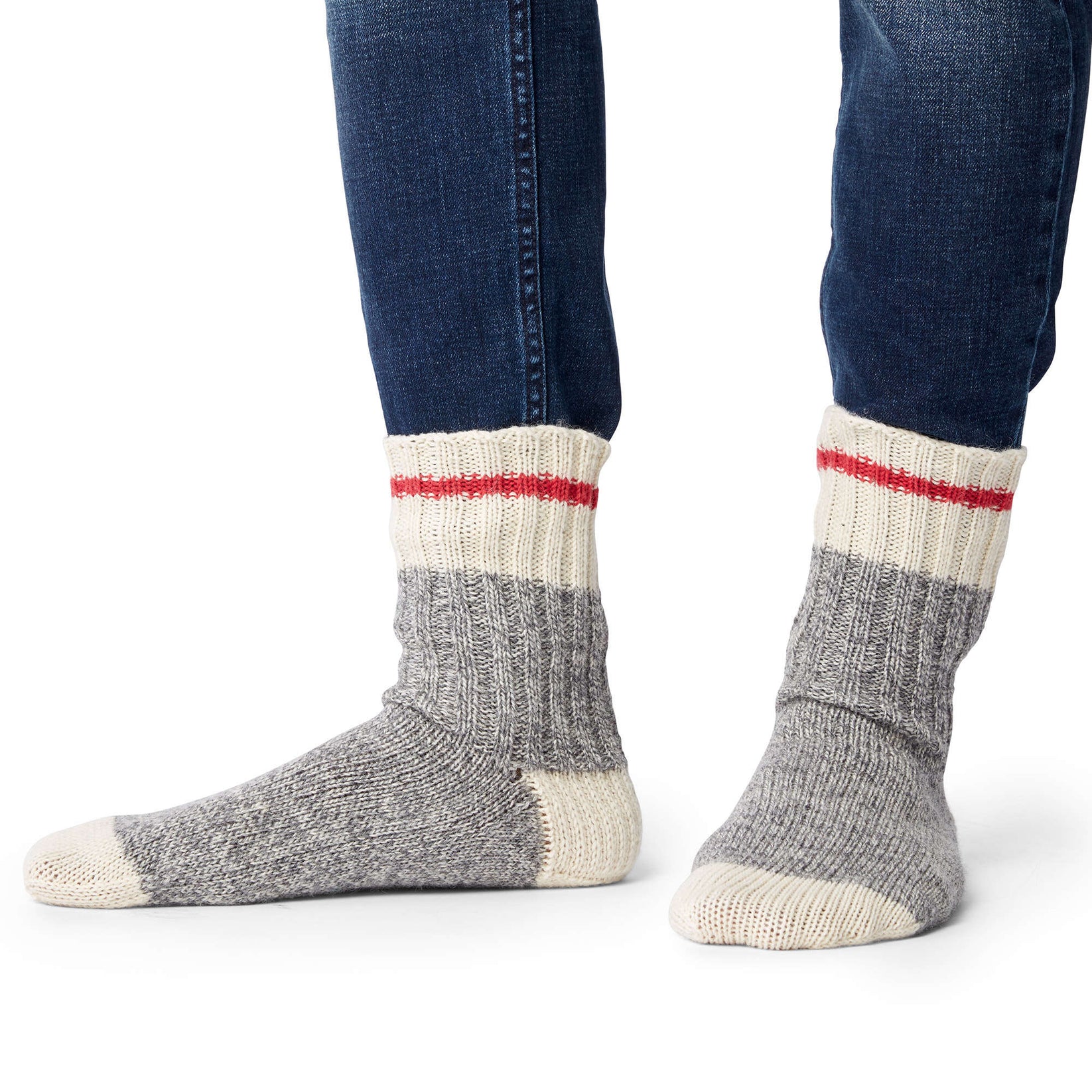 Free Patons You Better Work Socks Knitting Pattern | Yarnspirations