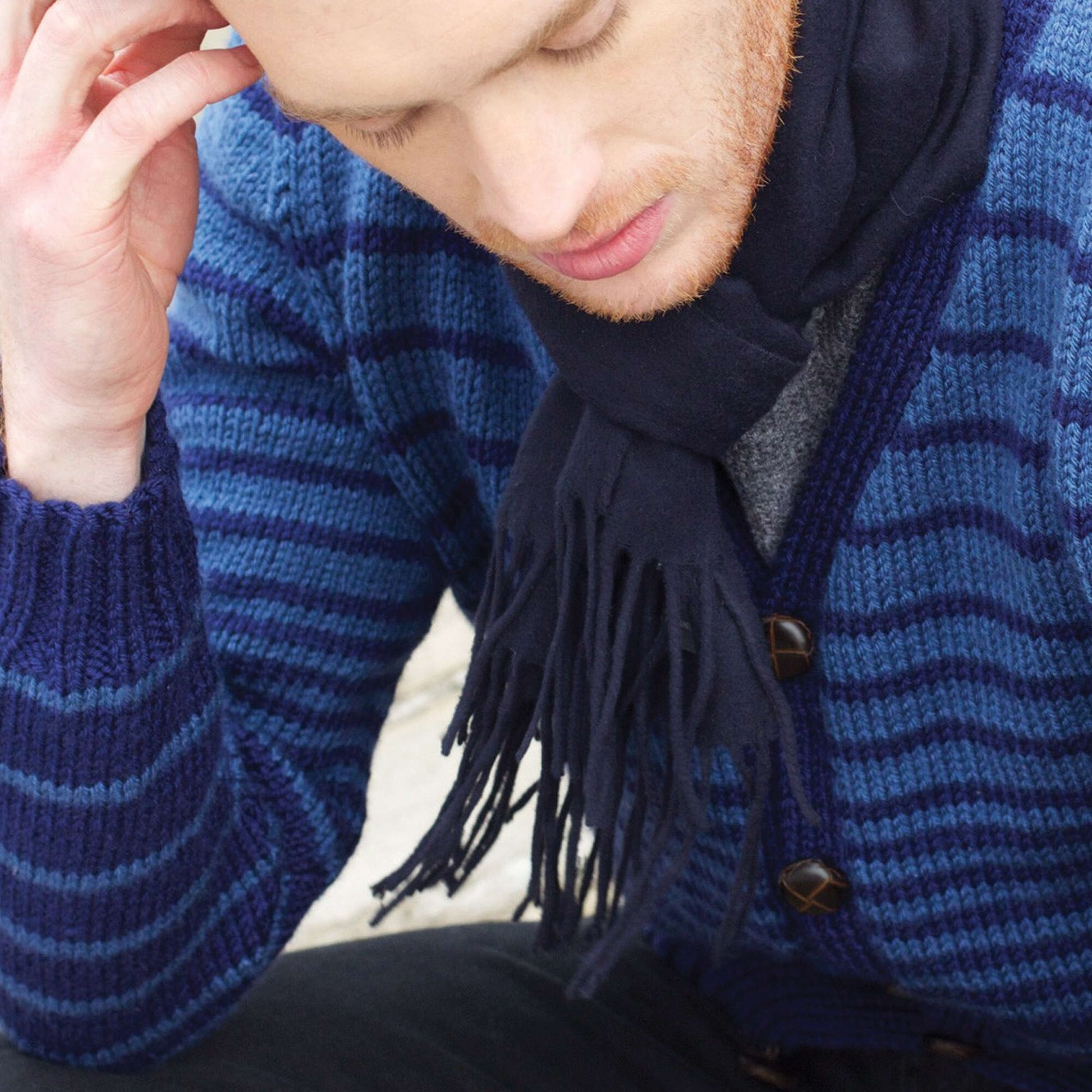 Free Patons Transitions Knit Cardigan Pattern | Yarnspirations