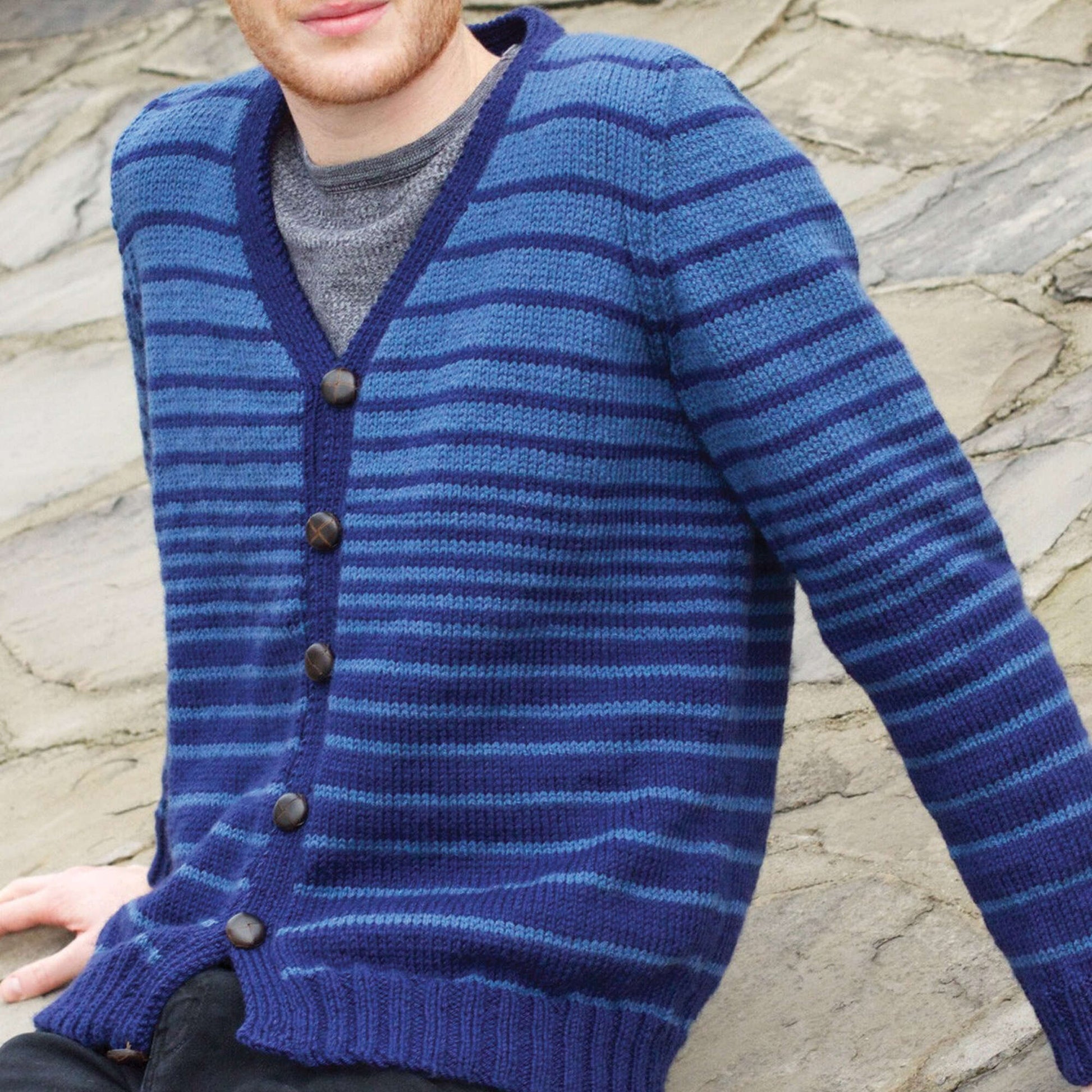 Free Patons Transitions Knit Cardigan Pattern | Yarnspirations