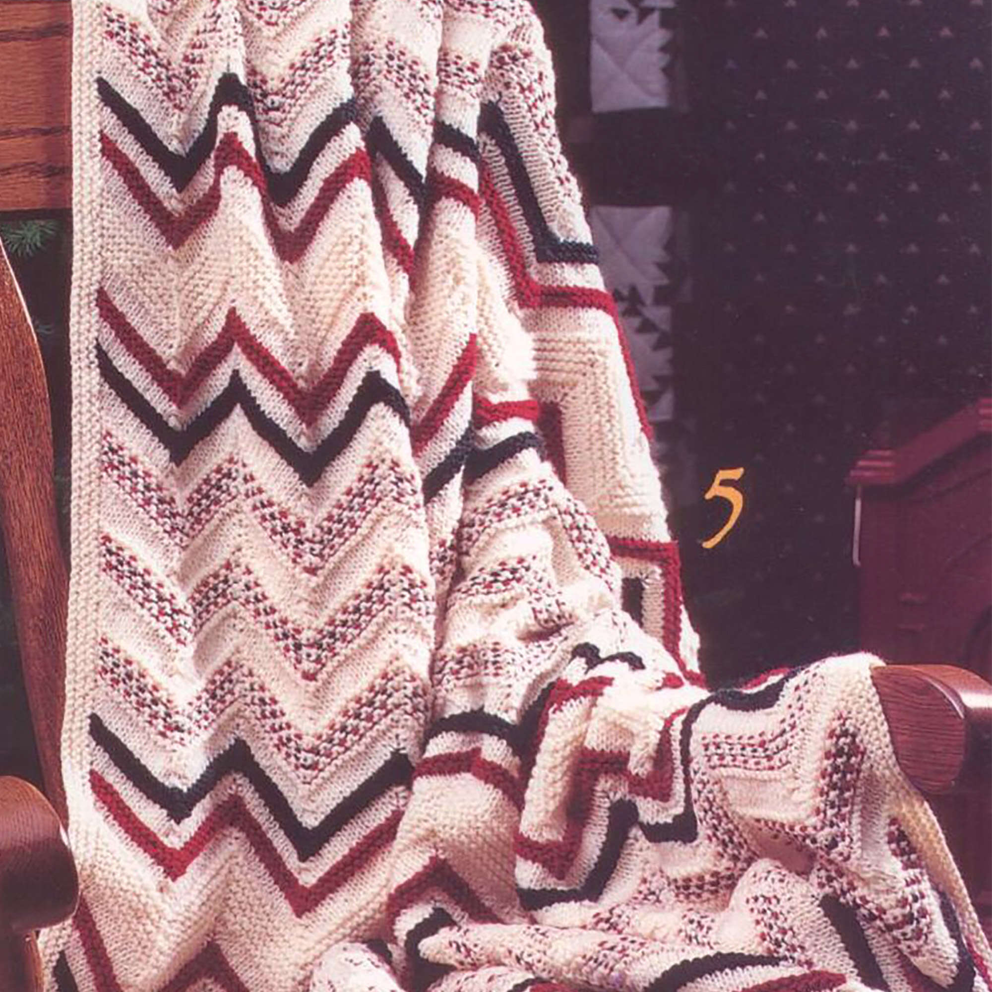 Free Easy Patons Woven Look Afghan Knitting Pattern | Yarnspirations