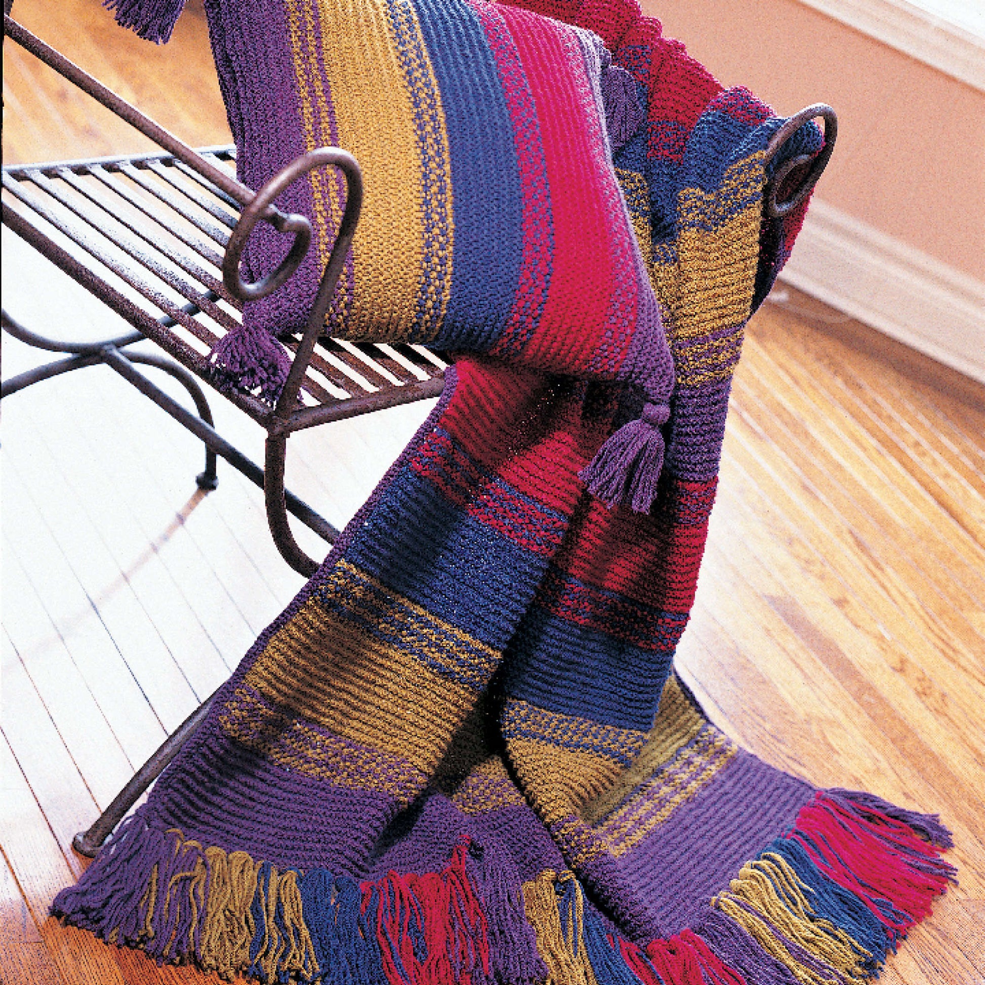 Free Easy Patons Patons Woven-Look Set Knitting Pattern | Yarnspirations