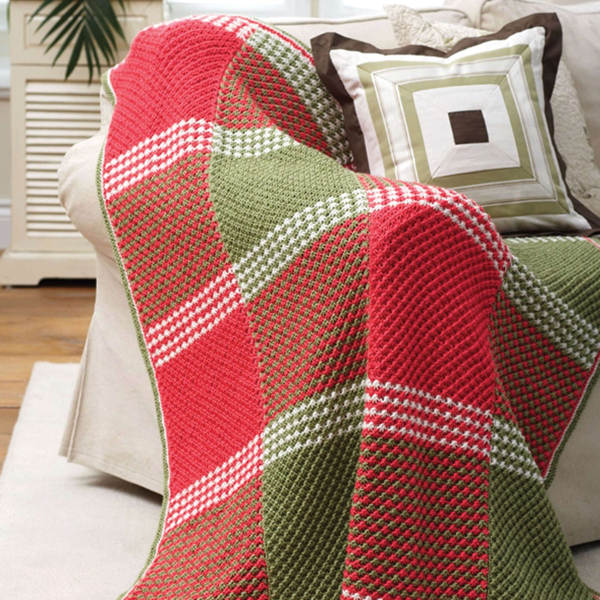 Free Easy Patons Star Stitch Afghan Knitting Pattern | Yarnspirations