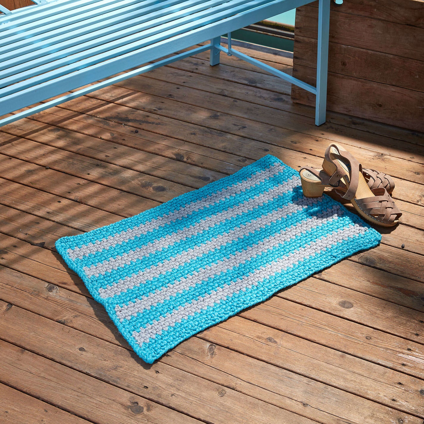 Free Easy Phentex Outdoor Mat Crochet Pattern | Yarnspirations
