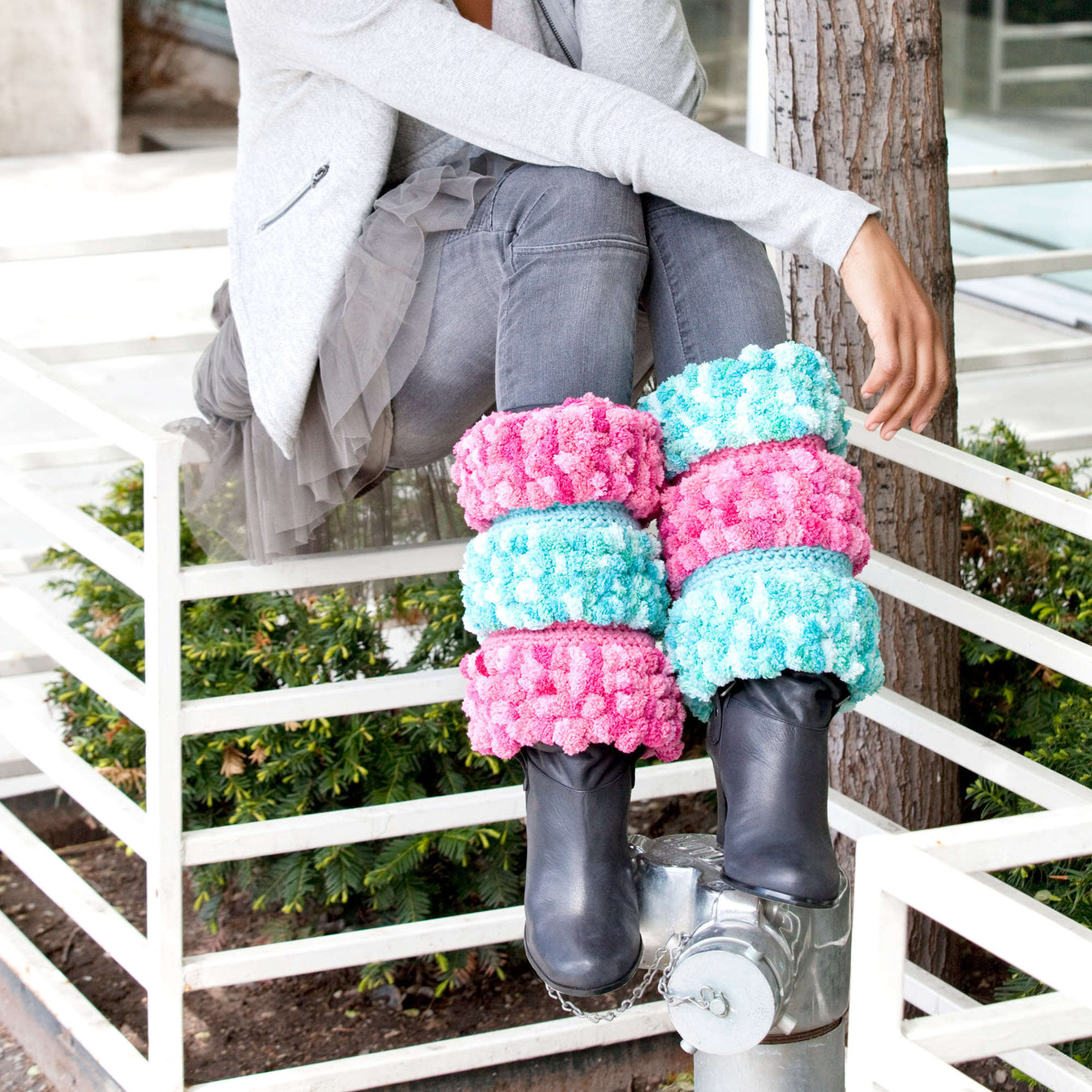 Free Easy Red Heart Happy Eskimo Boot Covers Crochet Pattern ...