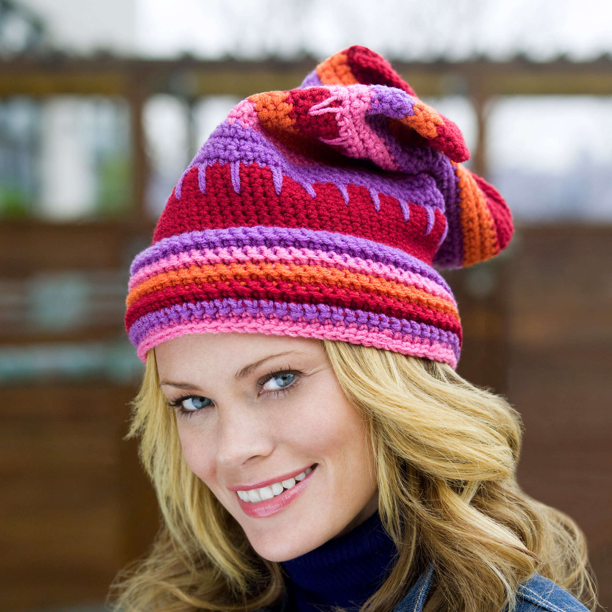 Free Red Heart Valentine Hat Crochet Pattern | Yarnspirations