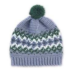 Free Red Heart Colorwork Family Hats Crochet Pattern | Yarnspirations