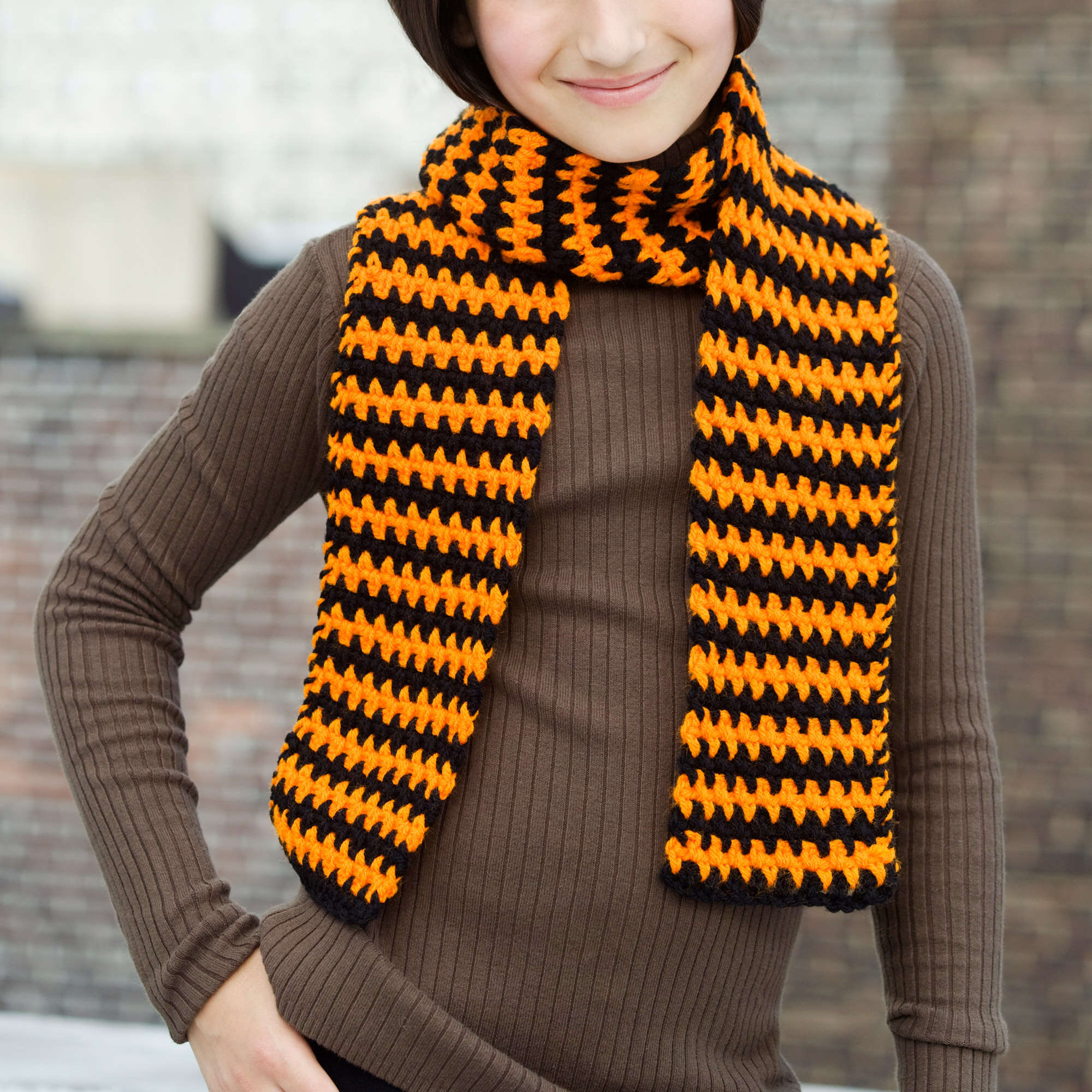 Free Red Heart Super Easy Scarf Pattern | Yarnspirations