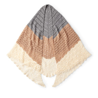 Free Red Heart Sensational Shawl Crochet Pattern | Yarnspirations