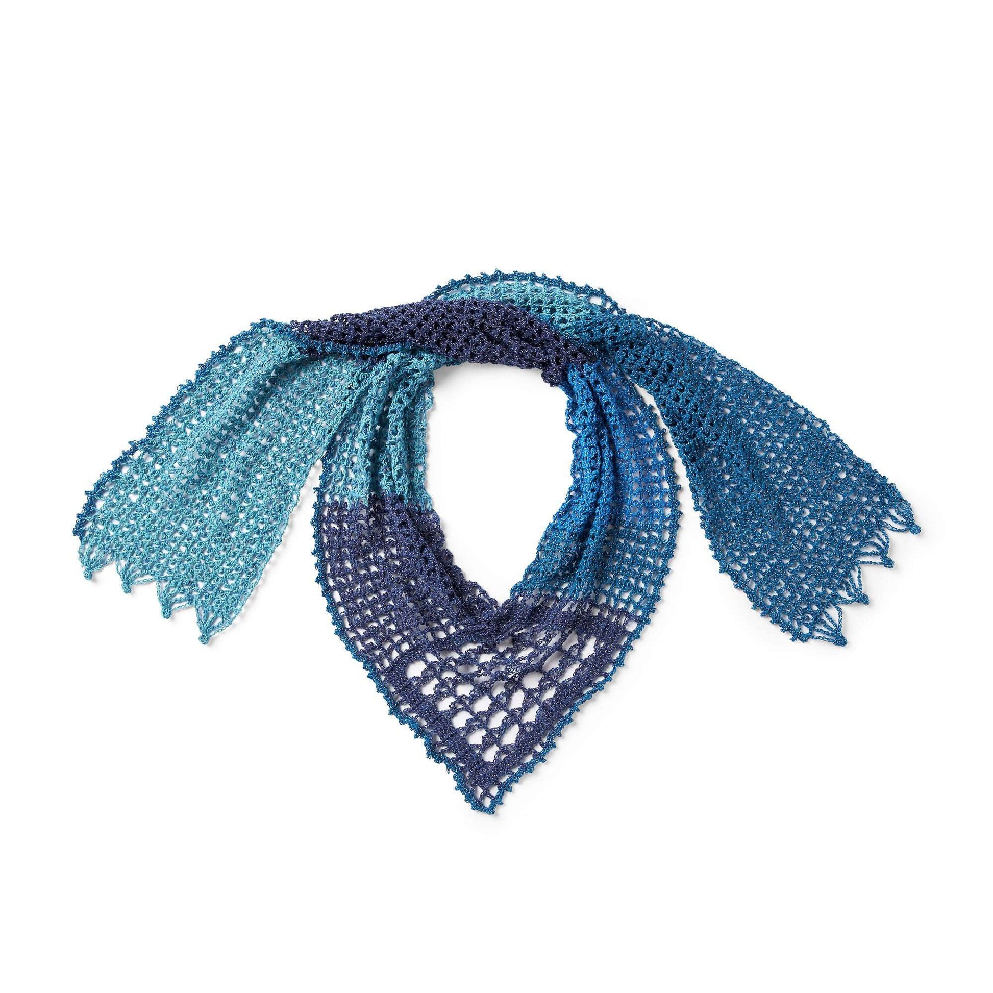 Free Easy Red Heart Neck Wrapper Crochet Pattern | Yarnspirations