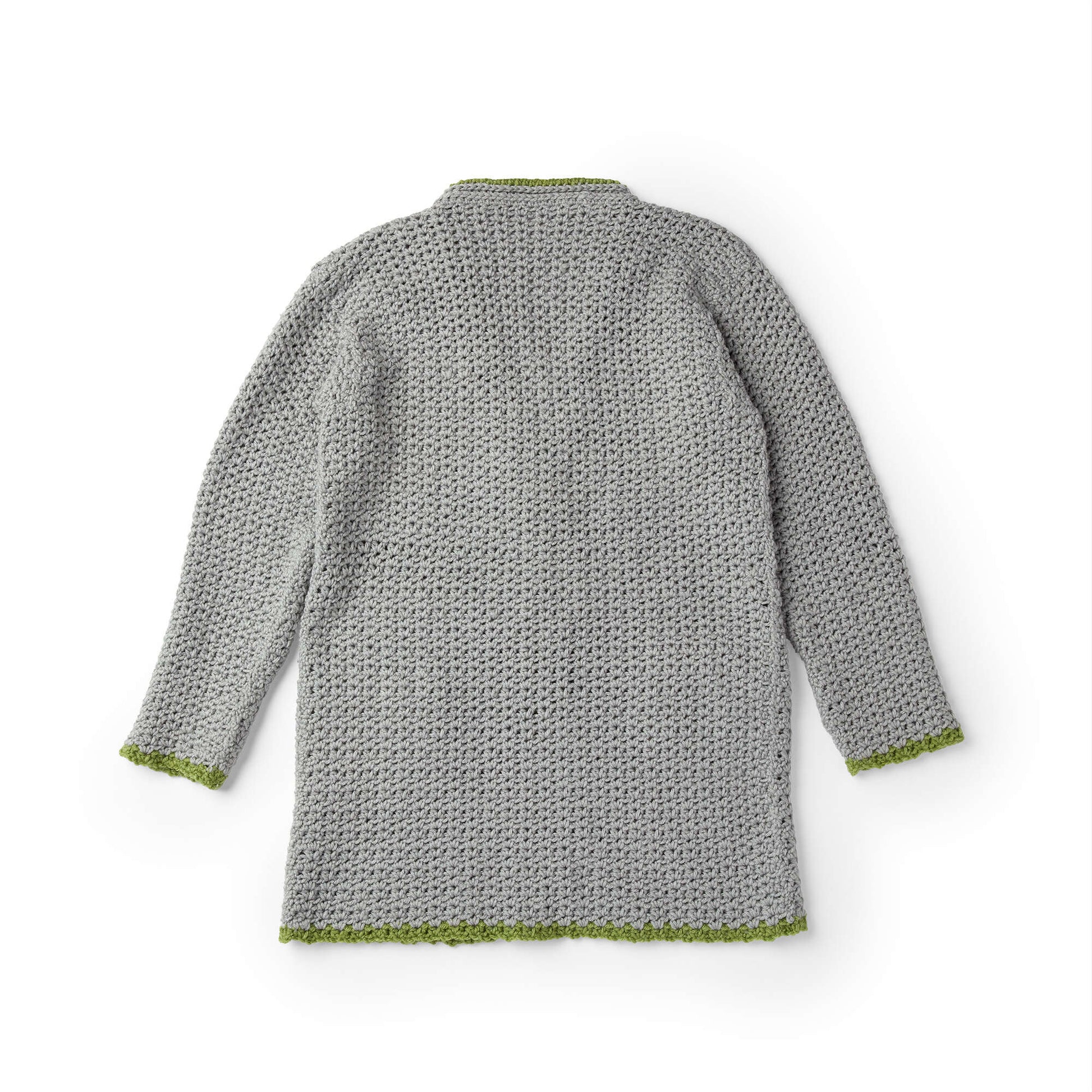 Free Red Heart Sweet Detail Cardigan Crochet Pattern | Yarnspirations