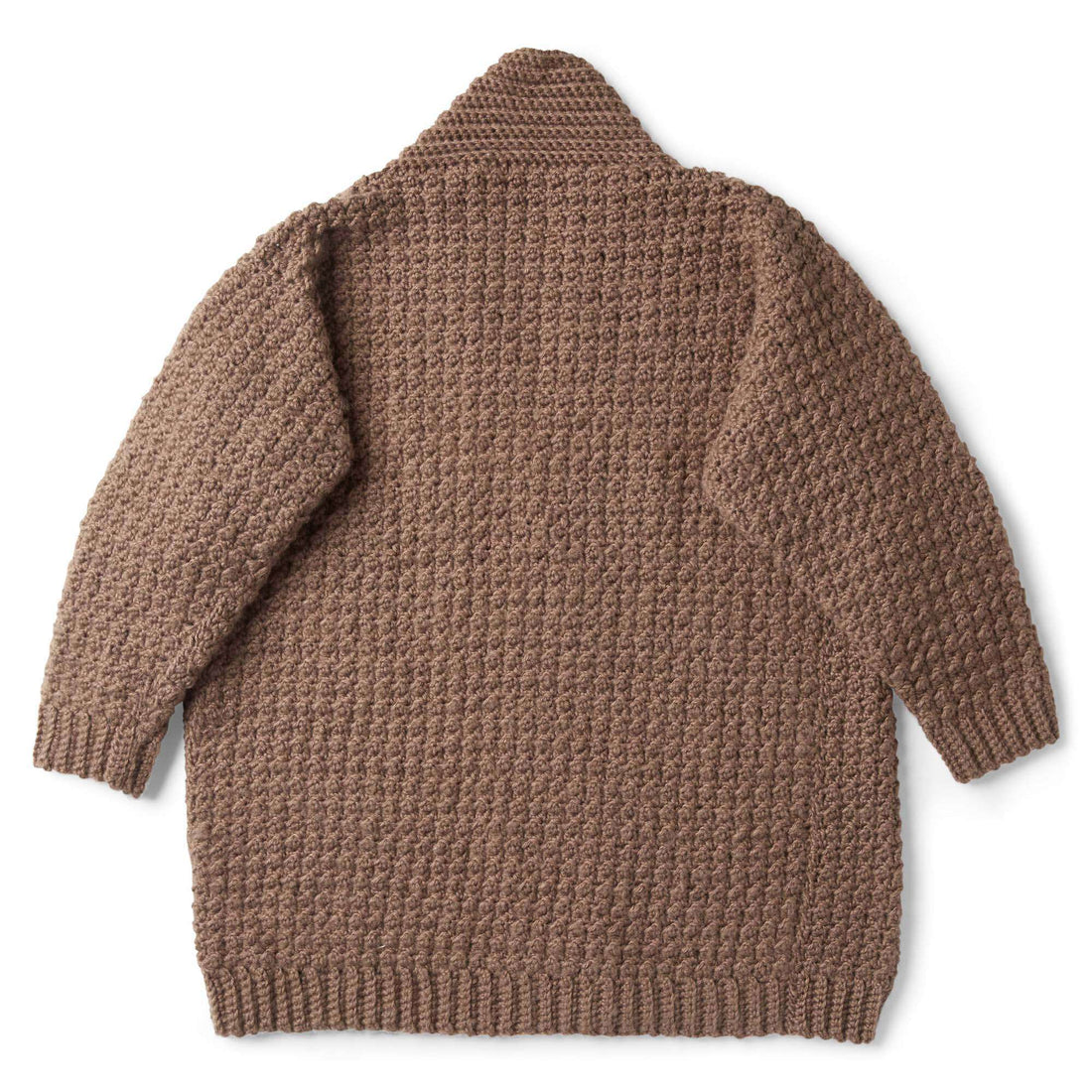 Free Easy Red Heart Cozy Textured Cardigan Crochet Pattern | Yarnspirations