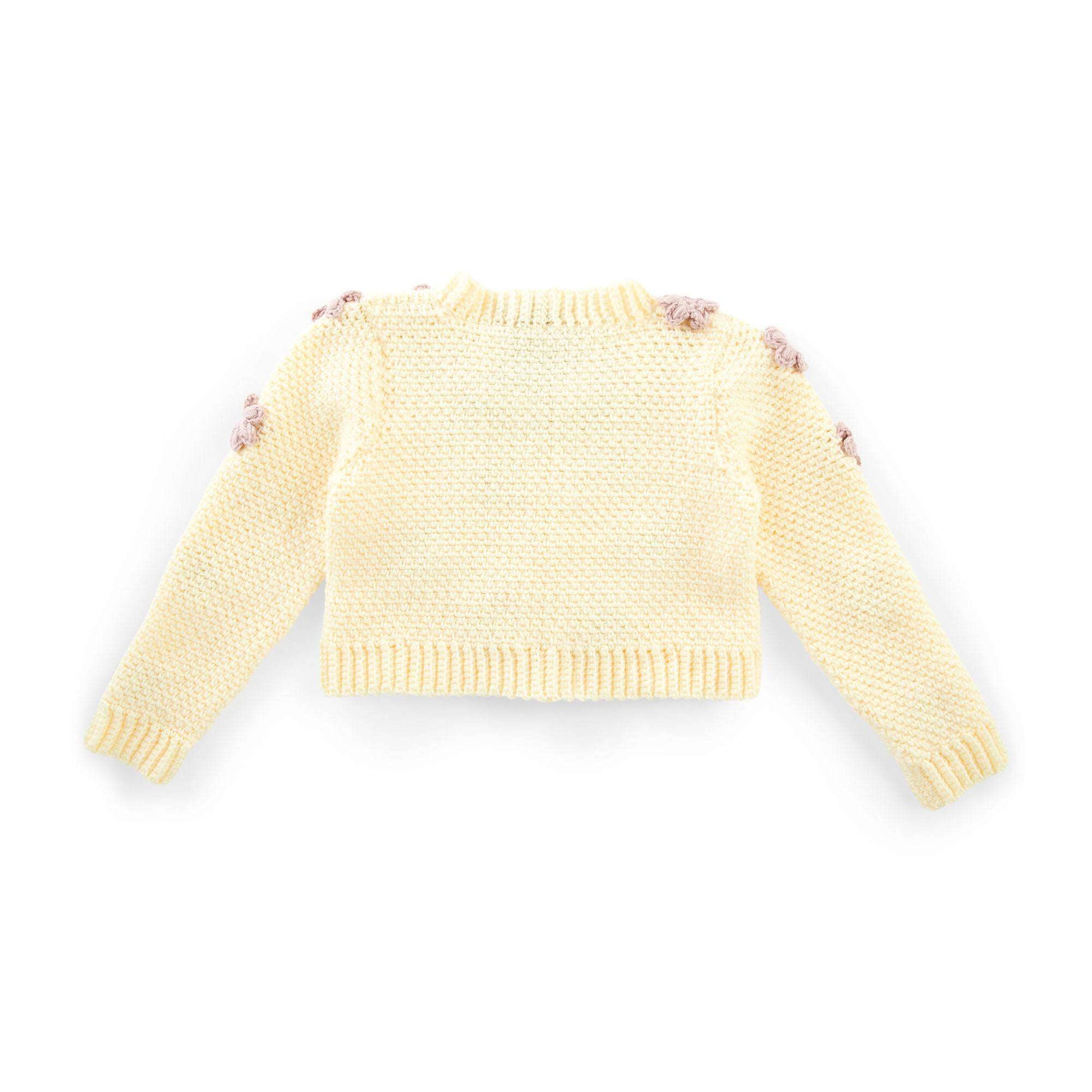 Free Easy Red Heart Flower Passion Cardigan Crochet Pattern ...