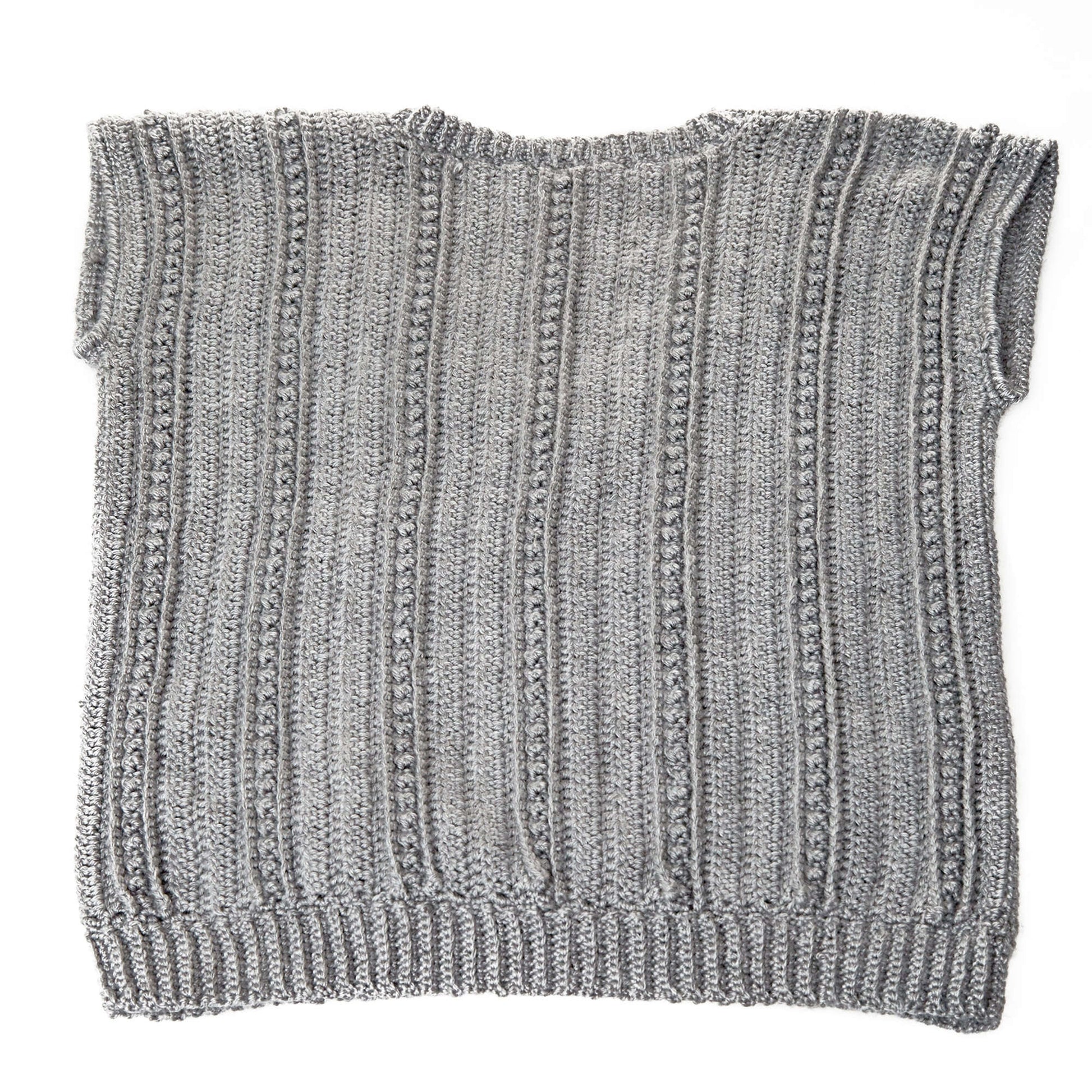 Free Red Heart Deep Vee Vest Crochet Pattern | Yarnspirations