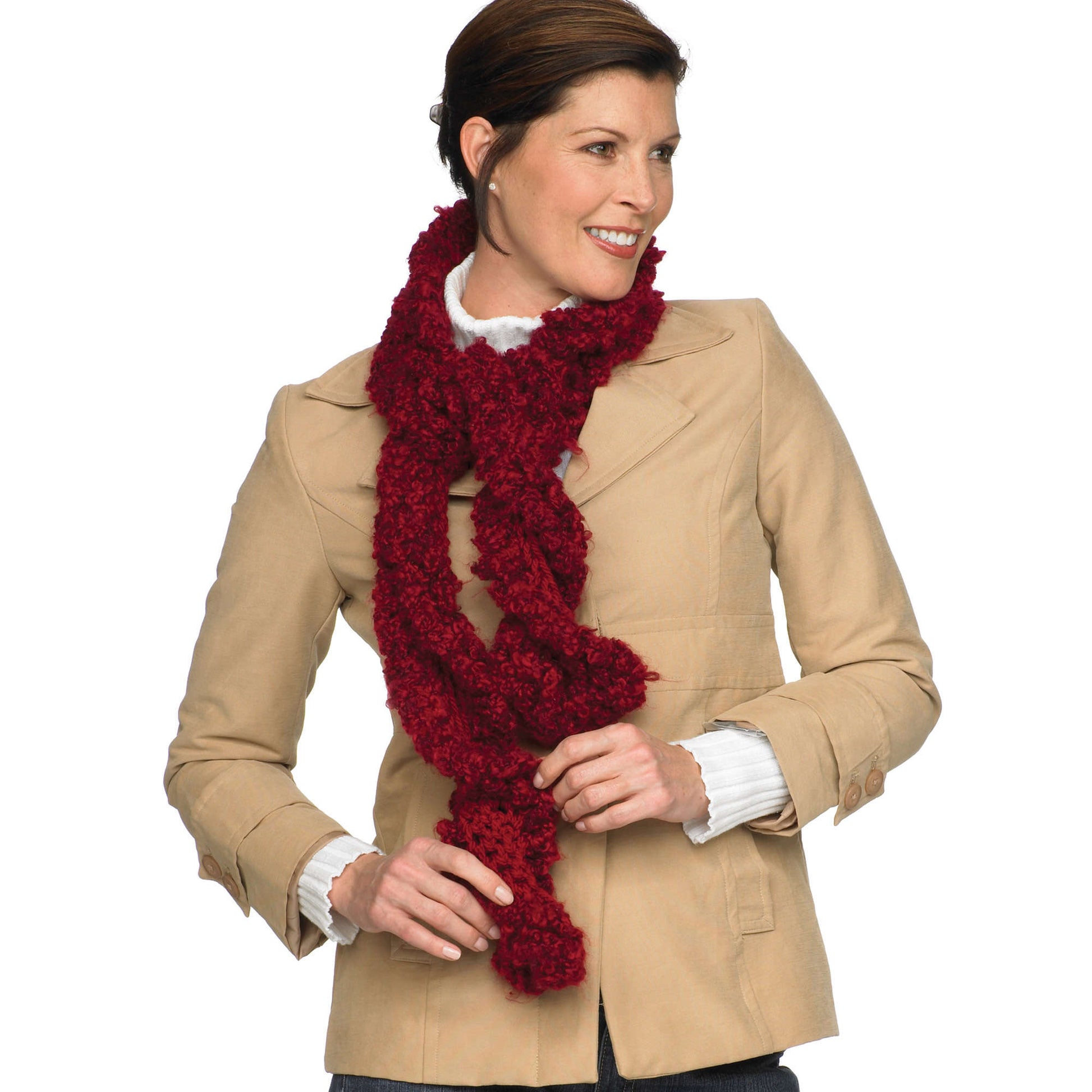 Free Easy Red Heart Tote & Scarf Crochet Pattern | Yarnspirations