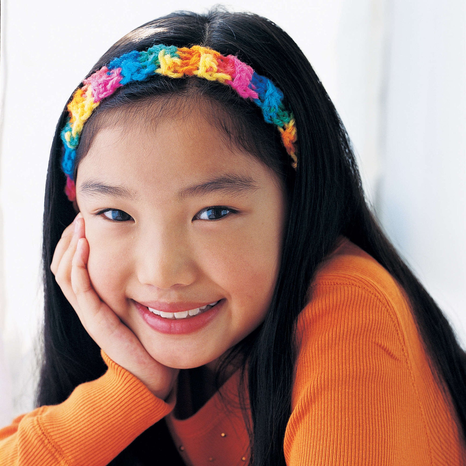 Free Beginner Red Heart Kids Headband Crochet Pattern | Yarnspirations