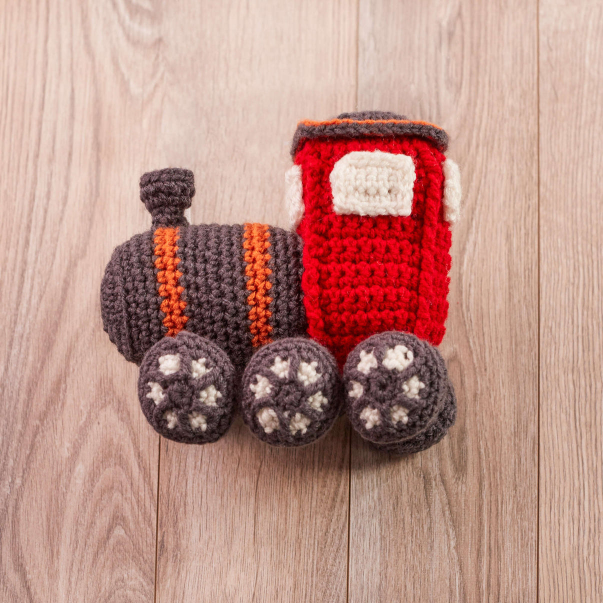 Free Easy Red Heart Name Train Crochet Pattern | Yarnspirations