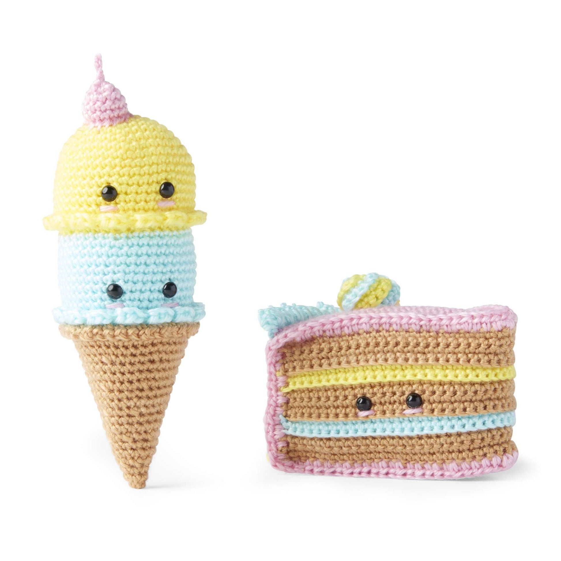 Free Red Heart Crochet Sweet Treats Pattern | Yarnspirations