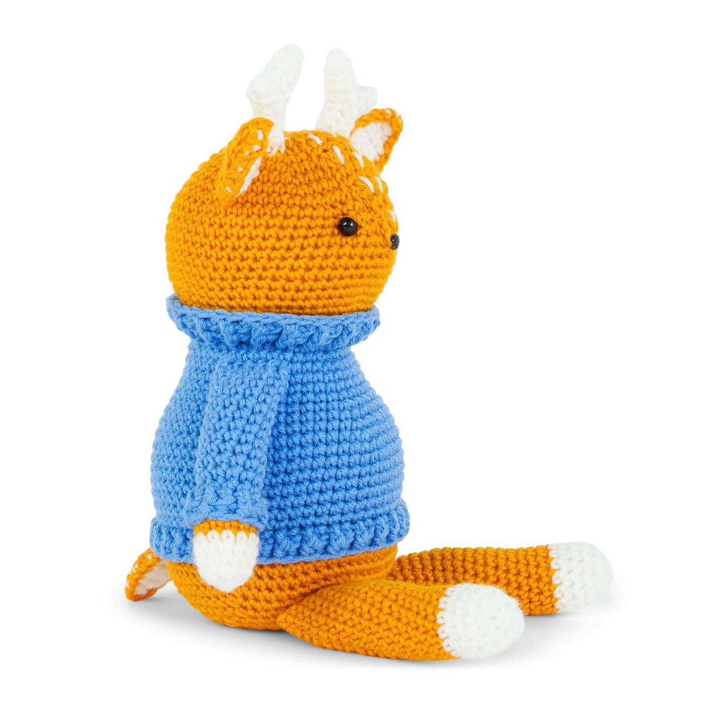 Free Red Heart Danny the Deer Toy Crochet Pattern | Yarnspirations