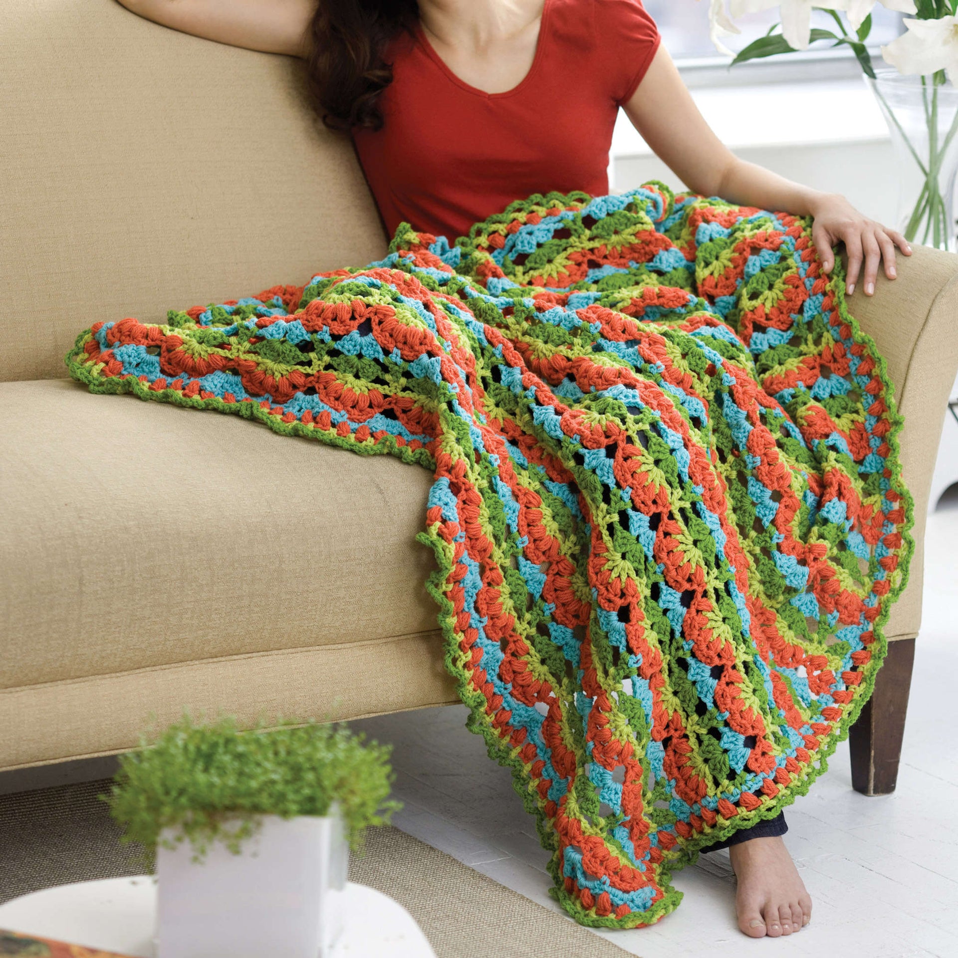 Heart Crochet Afghan Pattern Ruby Heart Afghan – Vintage Crochet
